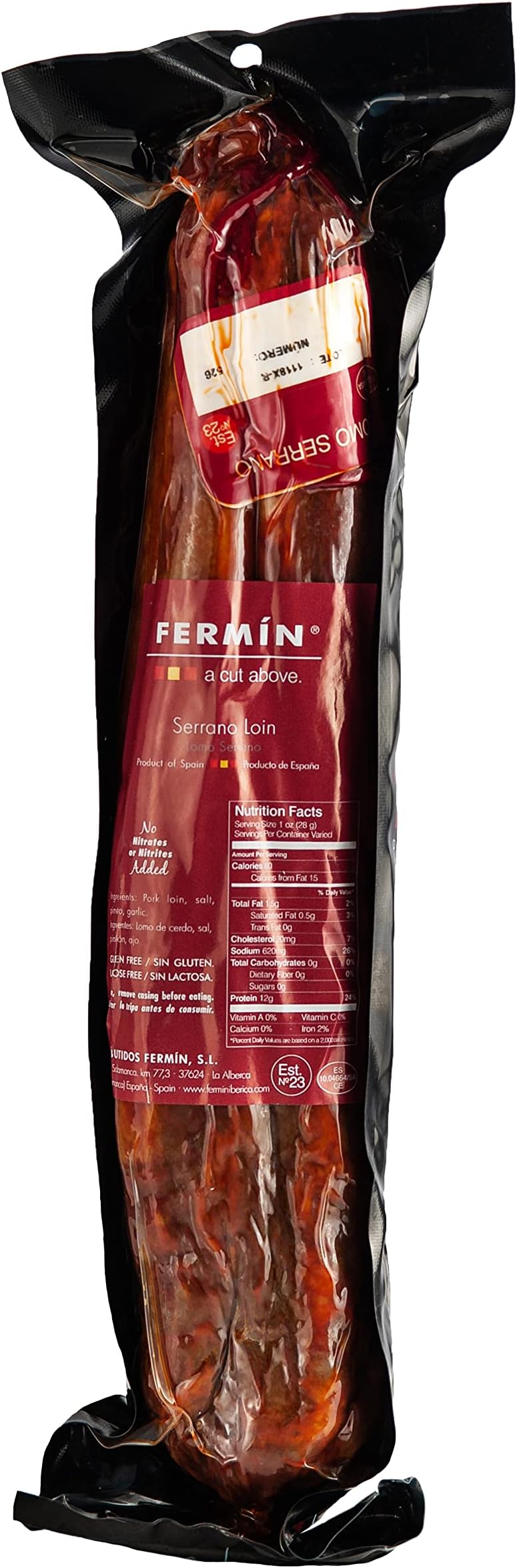 Amazon.com: The Hamoneria: Lomo Iberico Bellota Cured Spanish Pork Loin ...