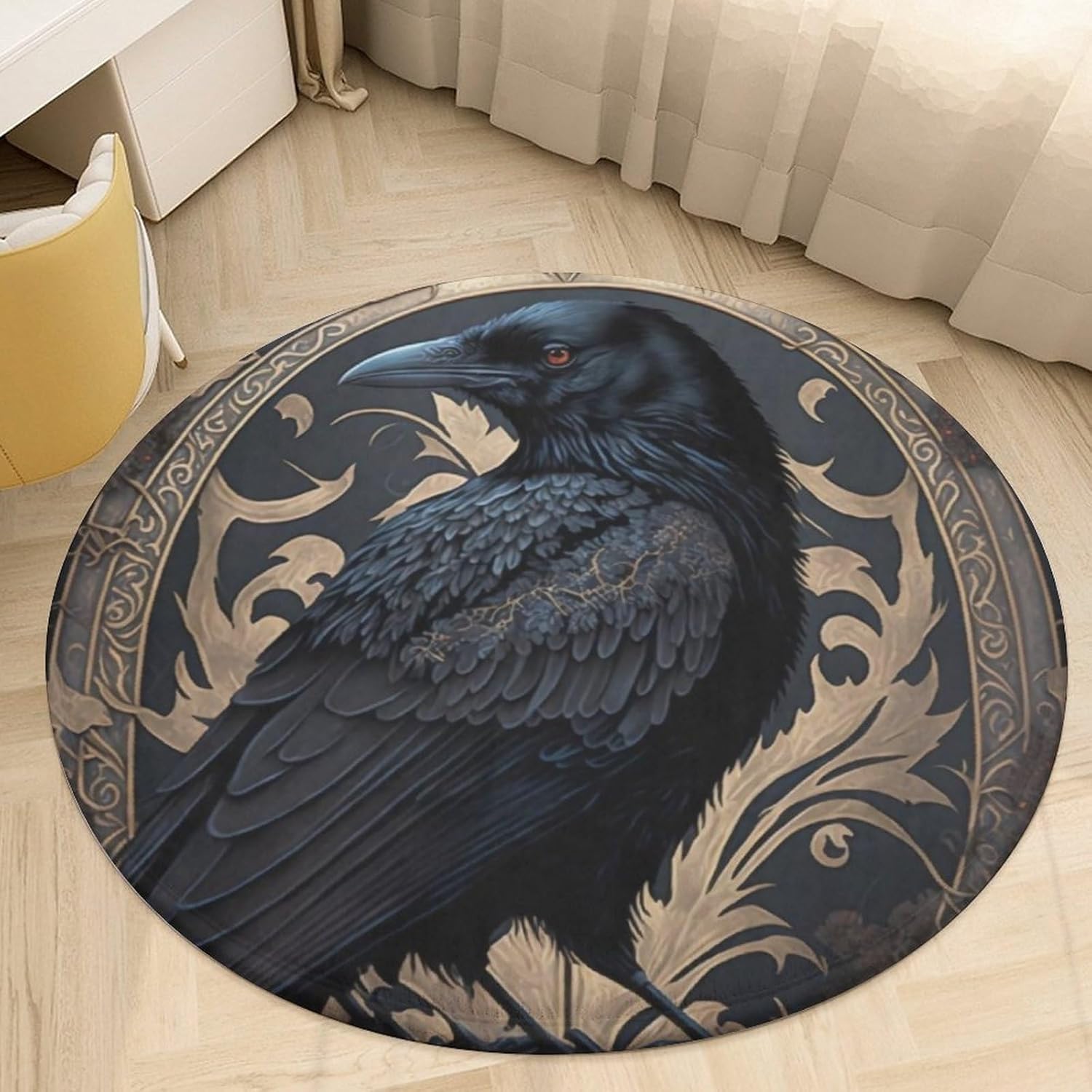 Amazon.com: CZMYCBG Norse Myth Pattern Area Rugs, 3D Print Viking Raven ...