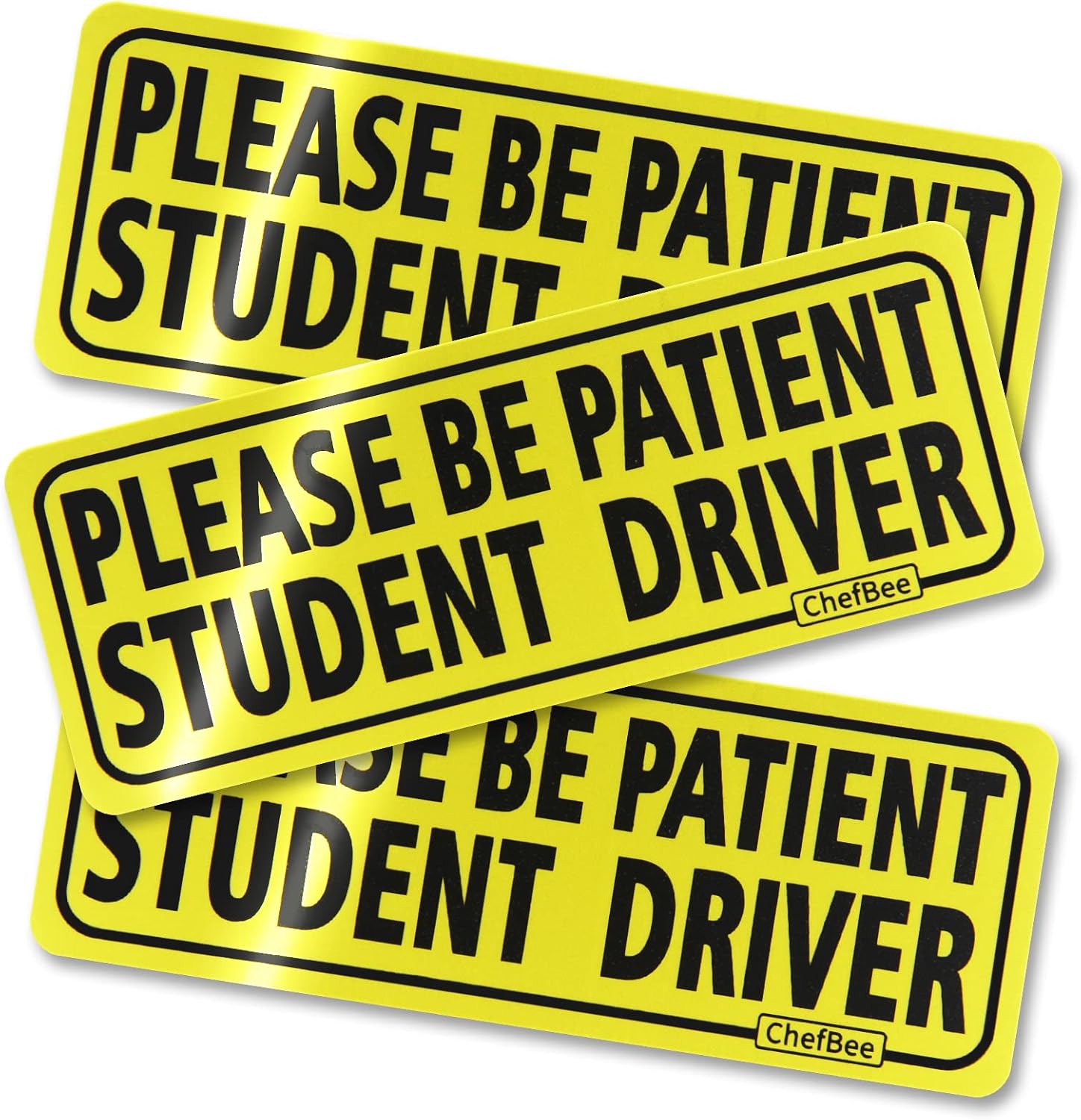 Amazon.com: 3PCS Student Driver Car Magnet - ChefBee New Driver Magnet ...