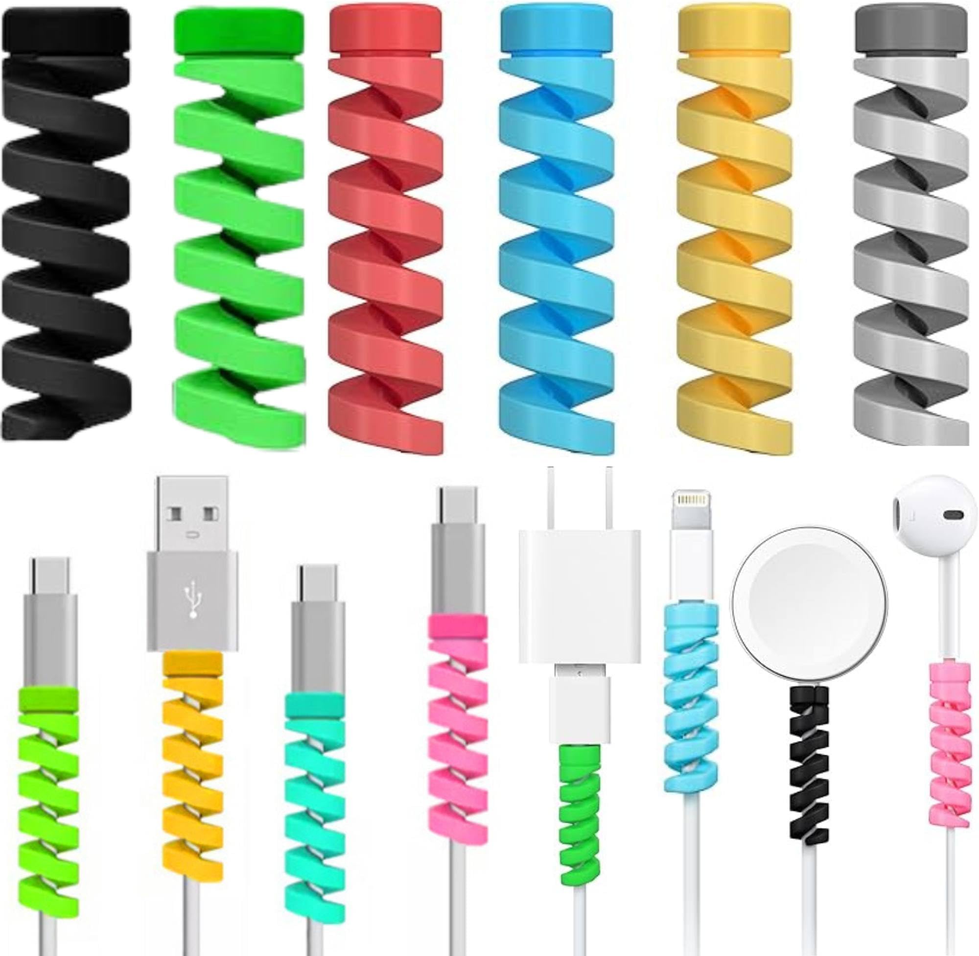 14 Pcs Phone Charger Cable Protector cute - Charger Protector Usb Cable ...