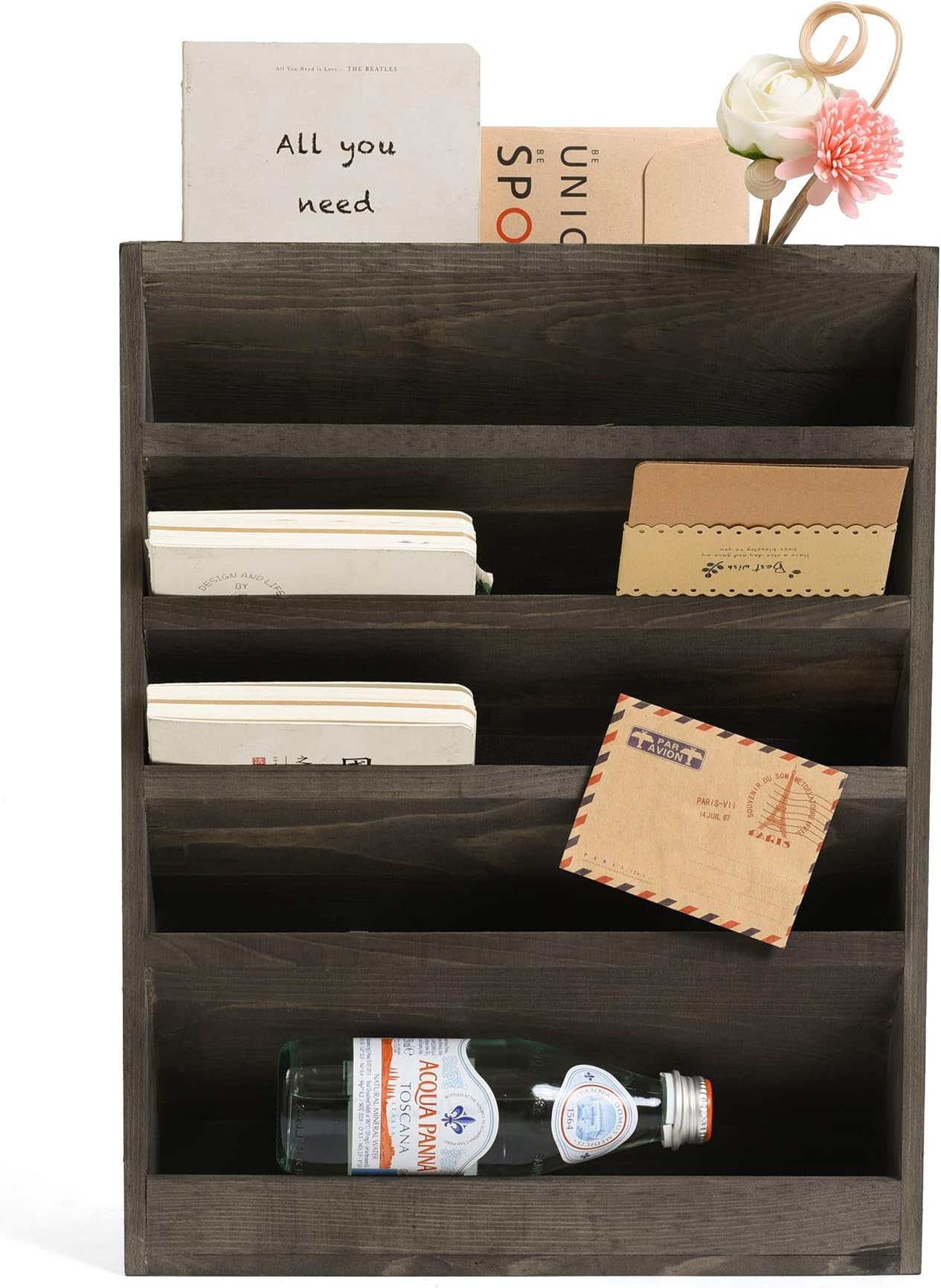 Amazon.com : CHOEZON Wall File Holder, 6-Tier File Organizer, Office ...