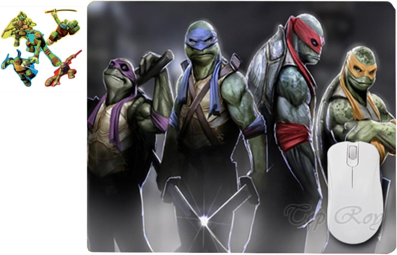 Amazon.com: Teenage Mutant Ninja Turtles Mouse Pad, ToyMP:172 : Office ...