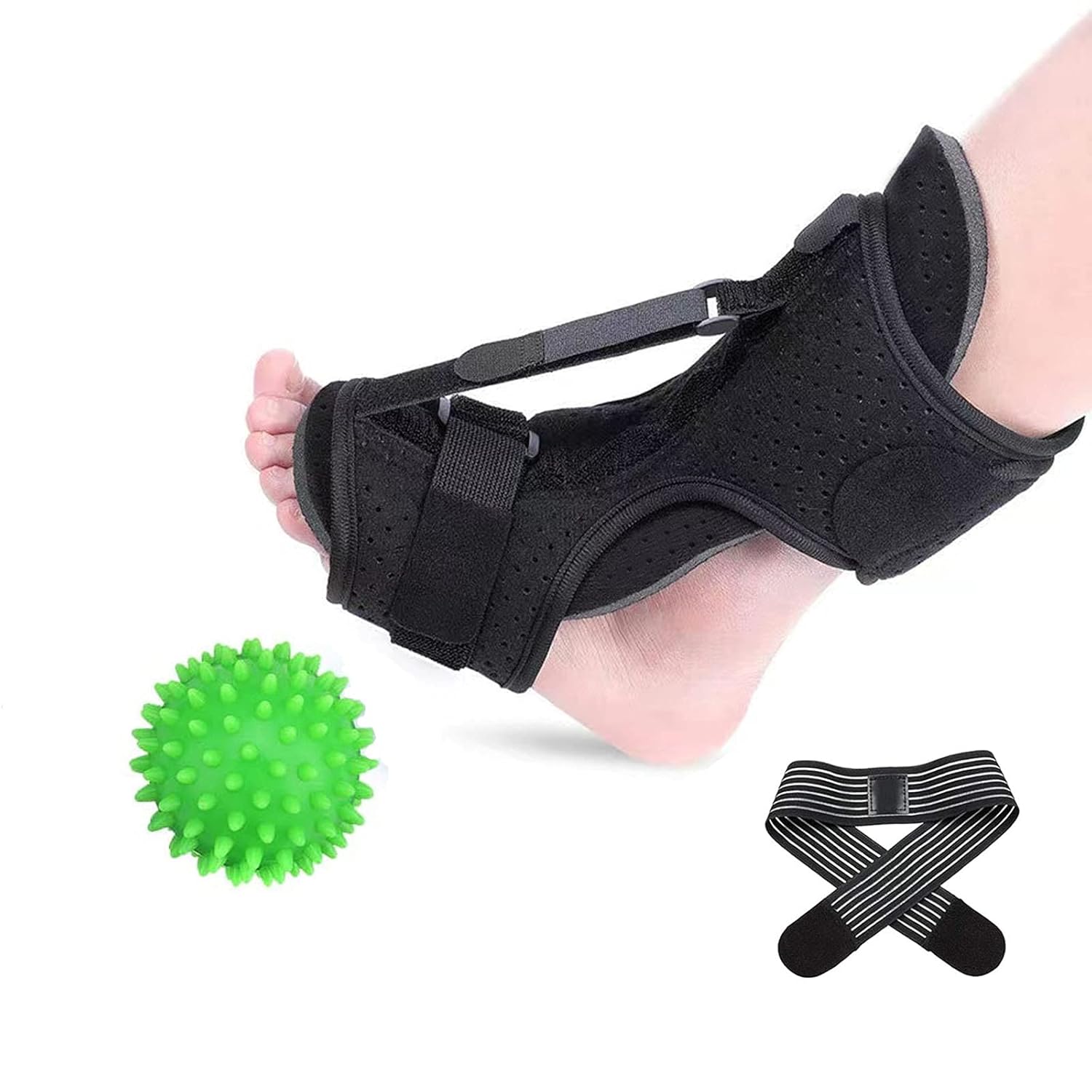 Amazon.com: Plantar Fasciitis Night Splint, 2021 Upgraded Adjustable ...