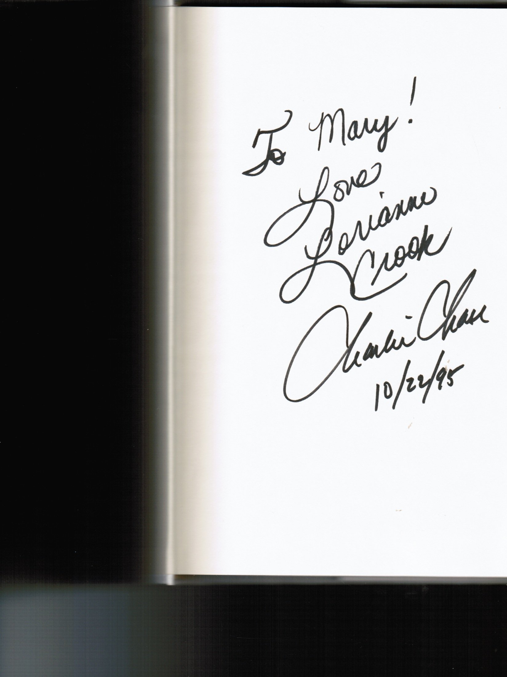 Crook and Chase: Our Lives, the Music, and the Stars: Crook, Lorianne ...