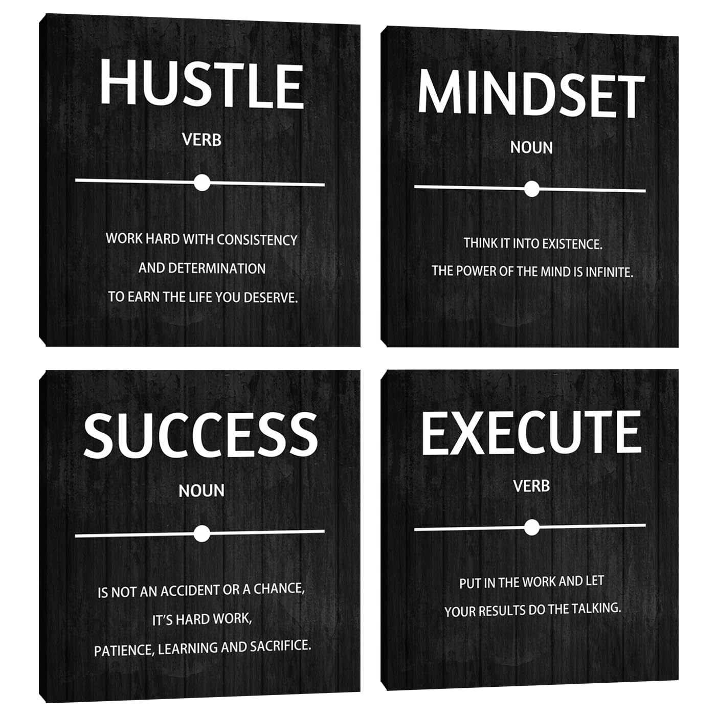 Amazon.com: Motivational Wall Decor Inspirational Office Quotes for ...