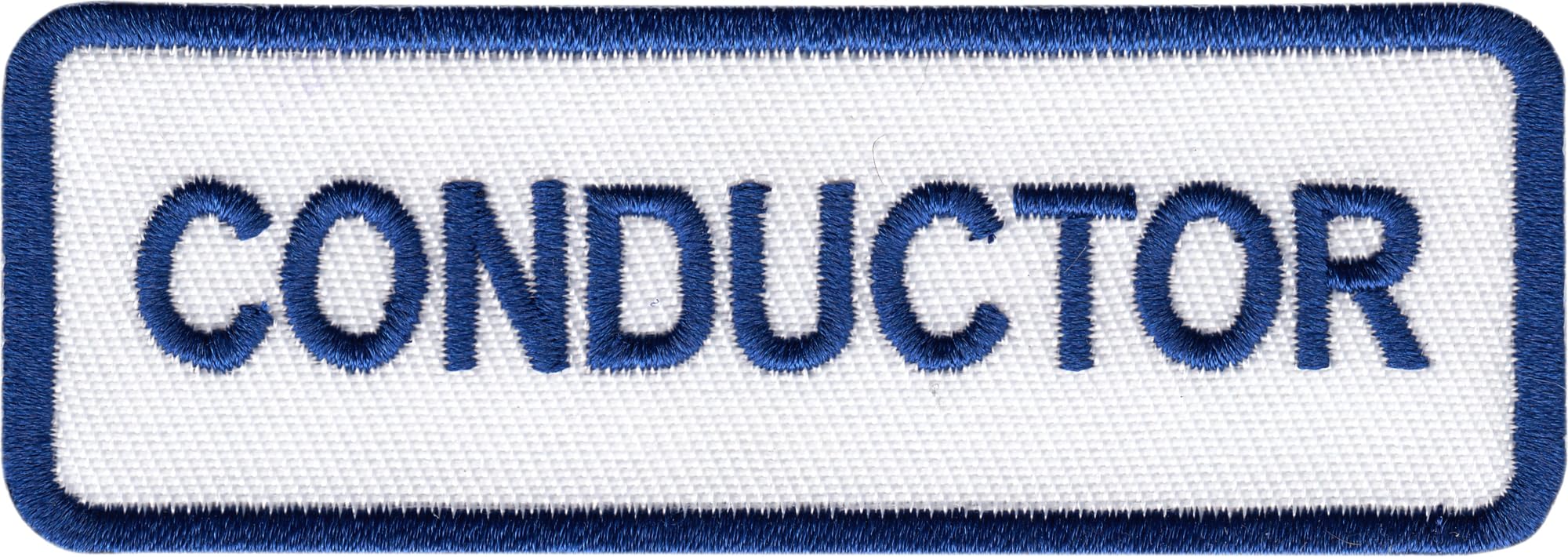 Amazon.com: Conductor Name Tag - Embroidered Iron On Patch : Arts ...