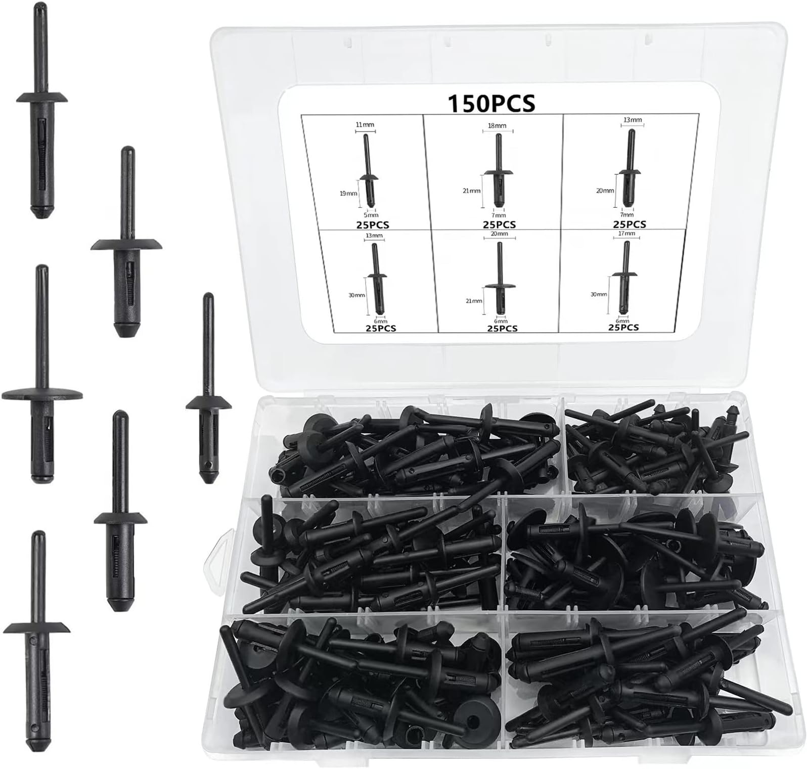 Amazon.com: Tool Aid S&G 19400 Rivet Tool for Plastic Rivet Black Large ...