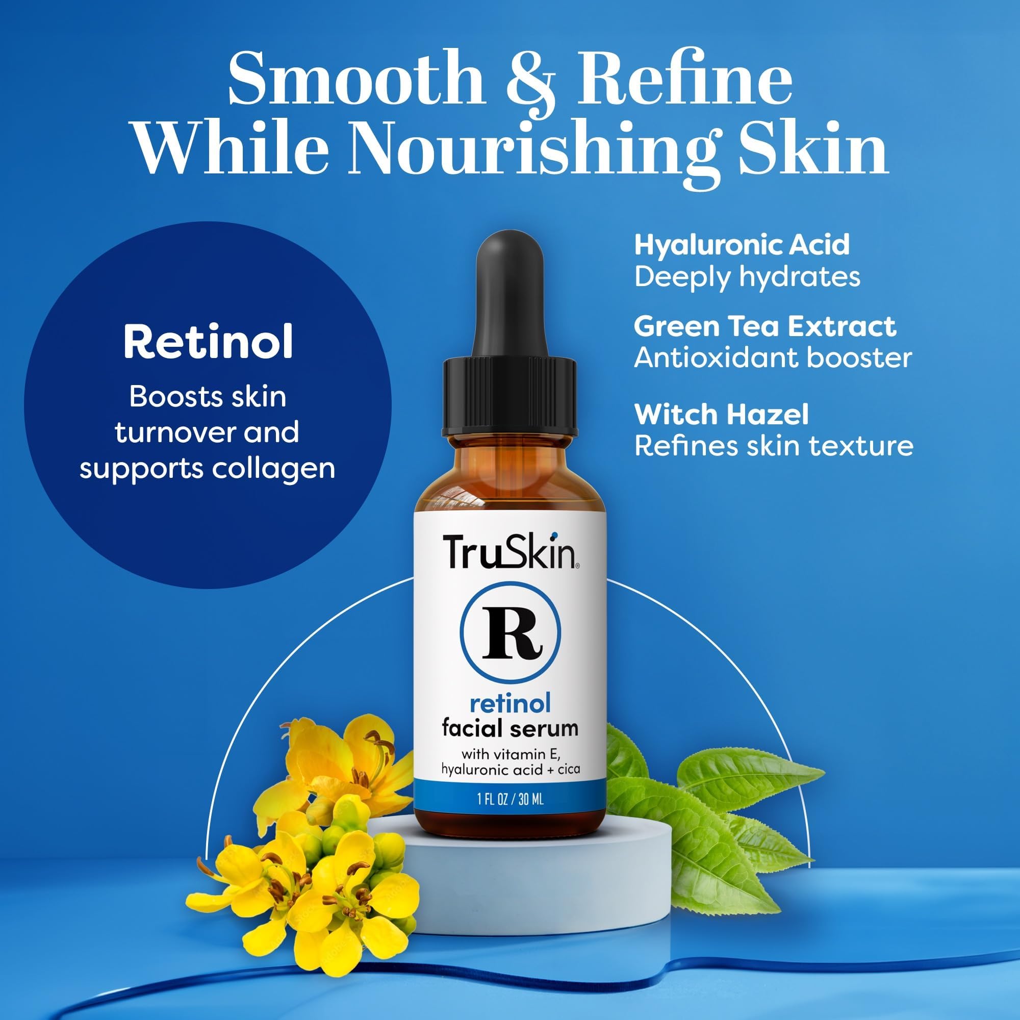 Snapklik.com : TruSkin Retinol Serum For Face Gentle, Skin Friendly ...