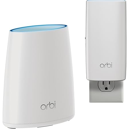 Amazon.com: NETGEAR Orbi Compact Wall-Plug Whole Home Mesh WiFi System ...