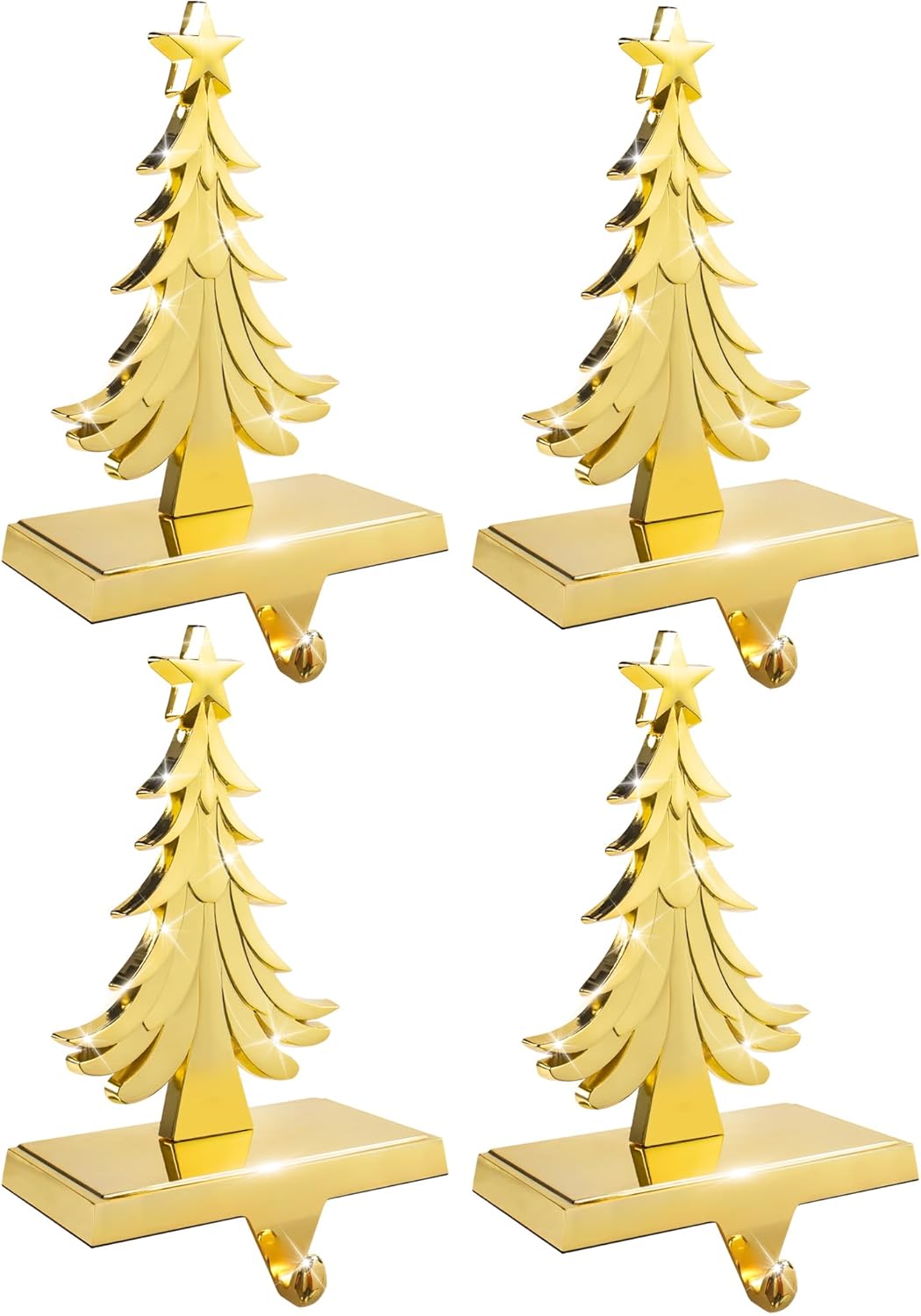 Amazon.com: JUSTOTRY Christmas Decorations Stocking Holder for Mantel ...