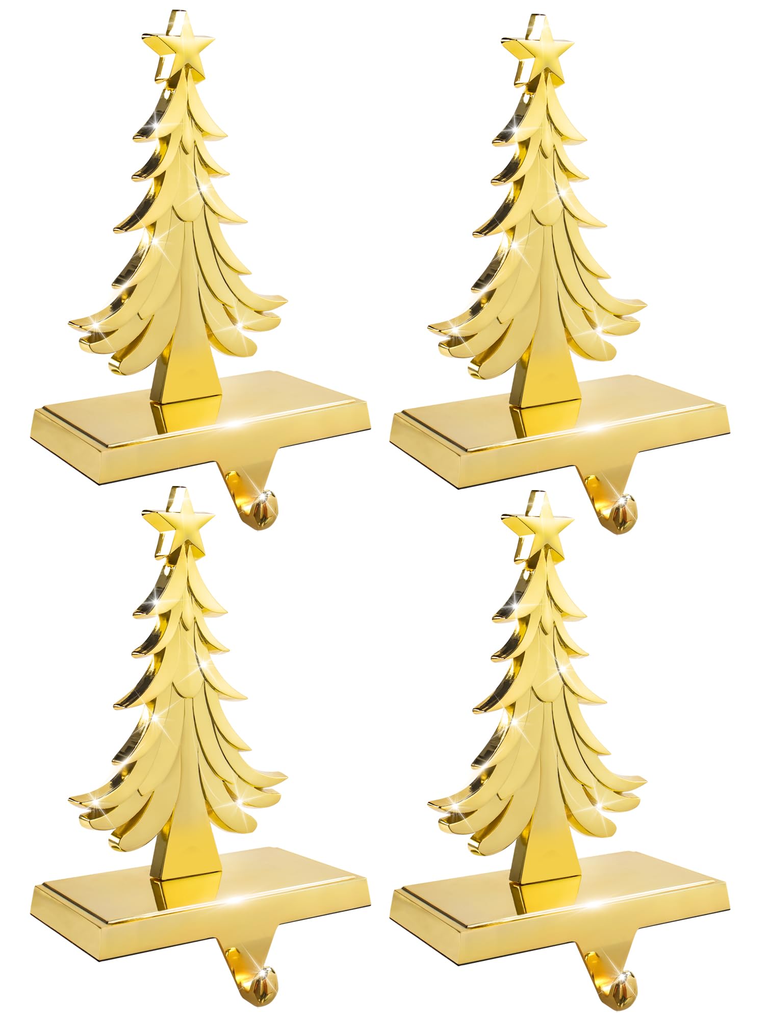 Amazon.com: JUSTOTRY Christmas Decorations Stocking Holder for Mantel ...