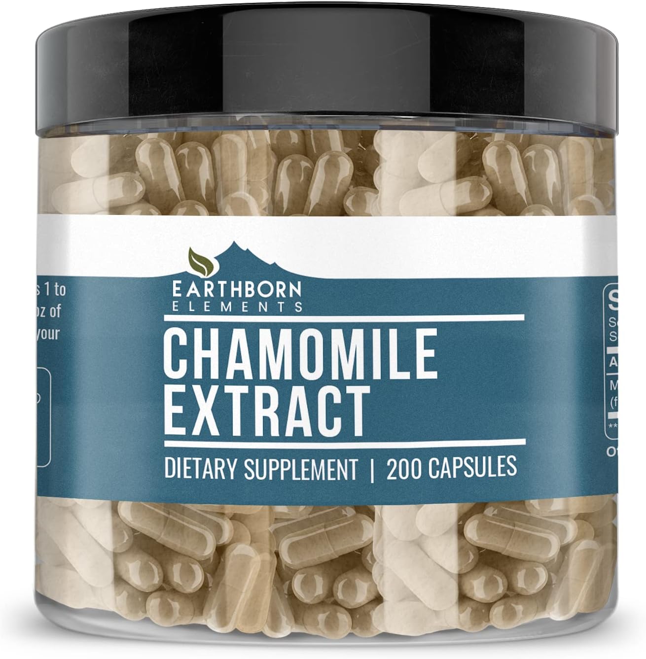 Amazon.com: Earthborn Elements Chamomile Extract 200 Capsules, Pure ...