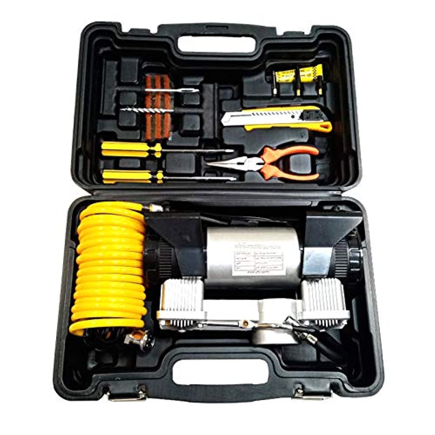 CAMEL Air Compressor Tyre 12V 150PSI Double Cylinder Inflator Car Tyre ...