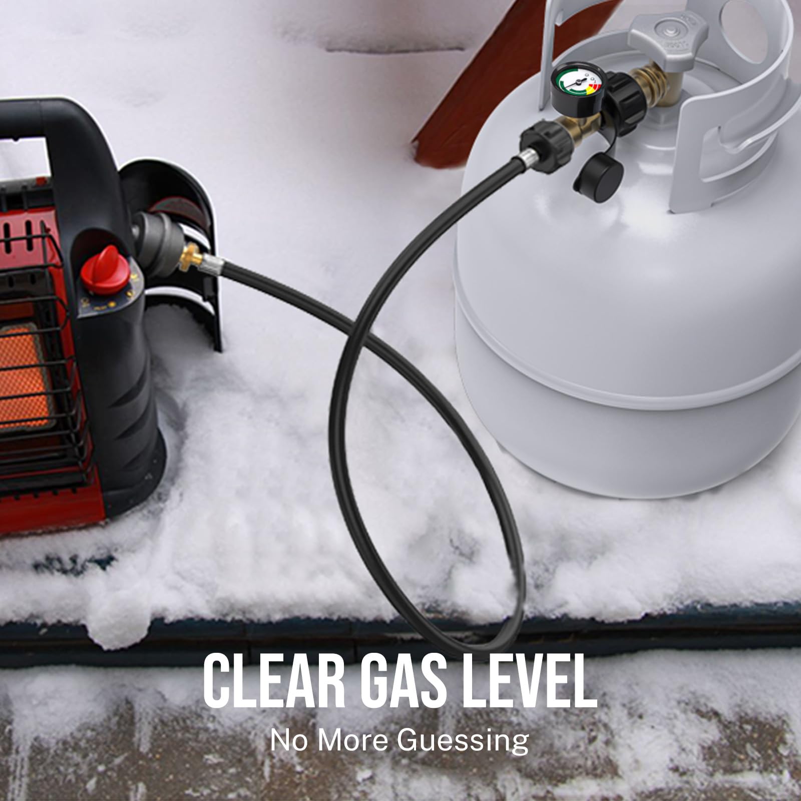 Snapklik.com : Propane Tank Gauge Level Indicator, Propane Gauge For ...