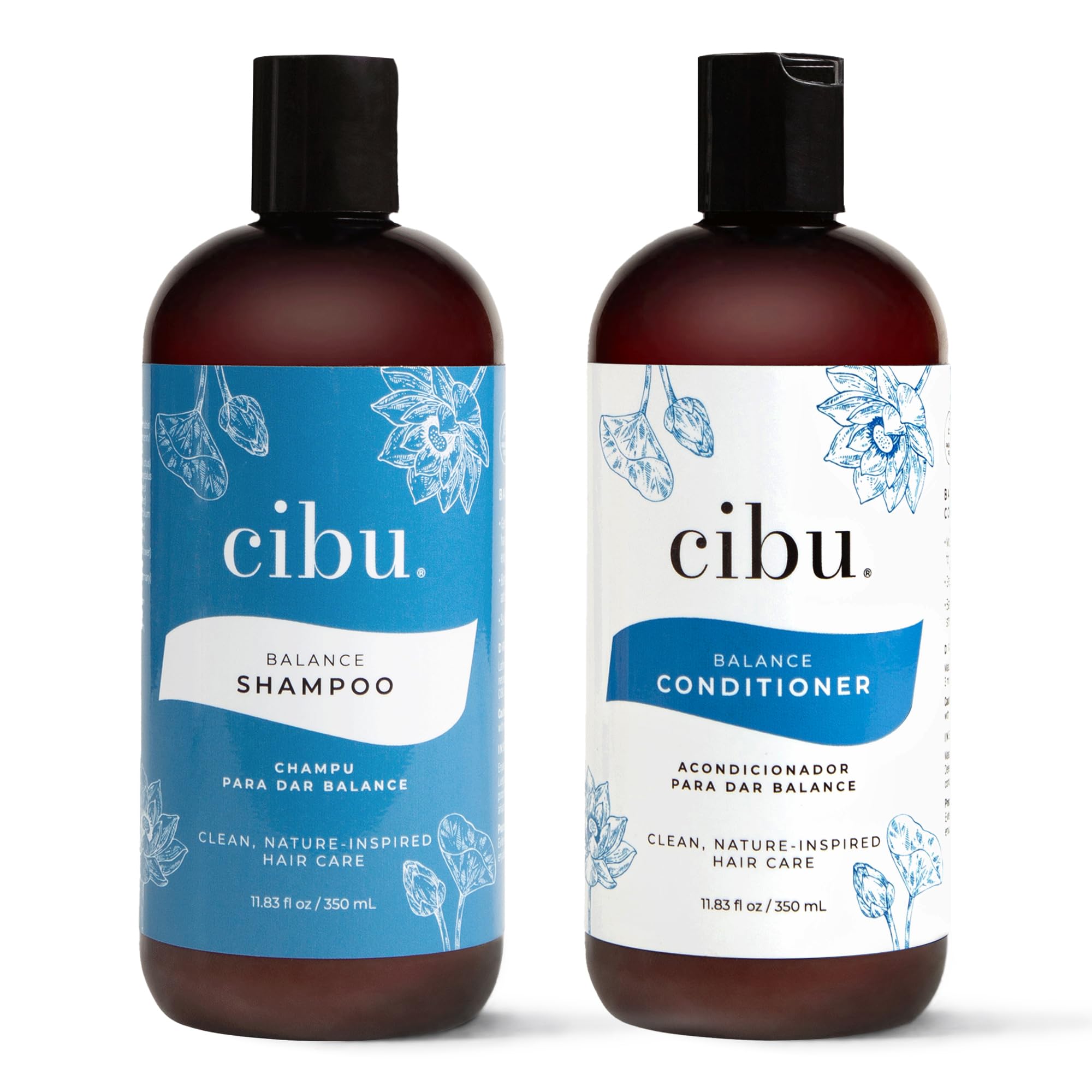 Amazon.com : CIBU Balance Shampoo and Conditioner Bundle 90003 Nutrient ...