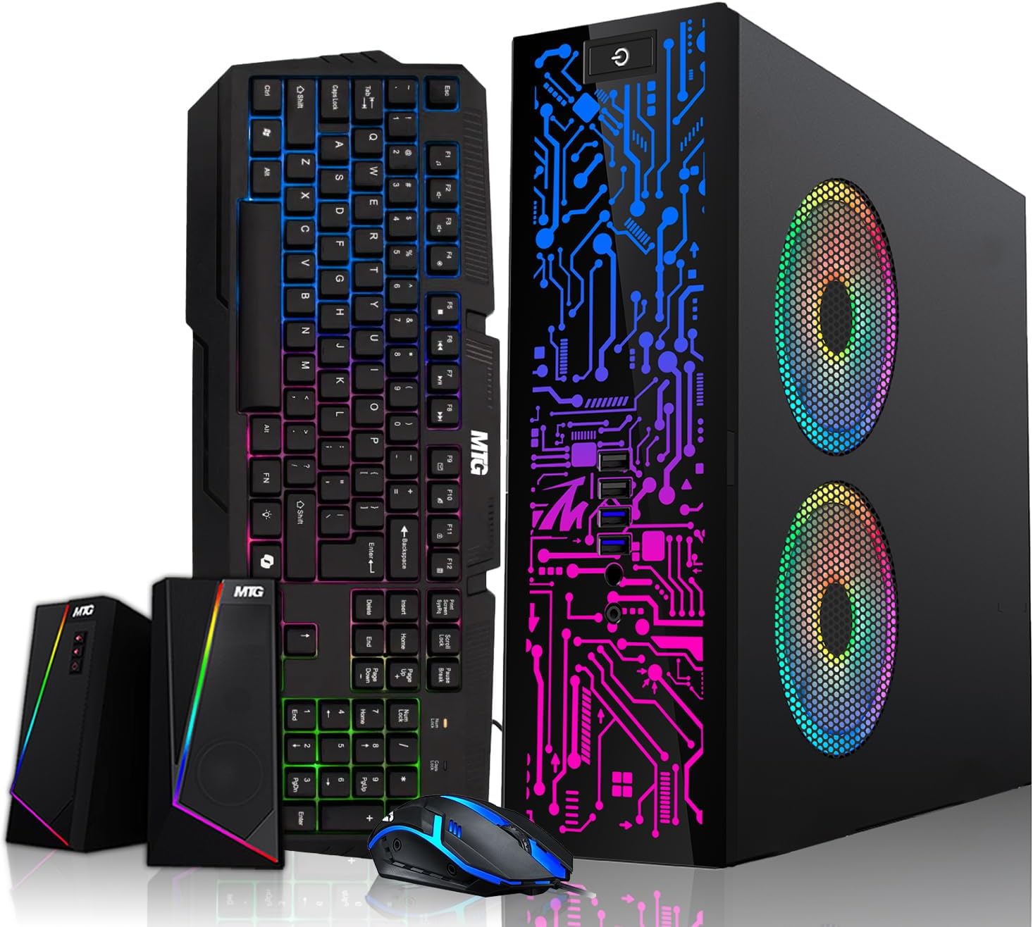 Amazon.com: HP G2 Desktop Computer PC, Intel Core i3, 16GB RAM, 256GB ...