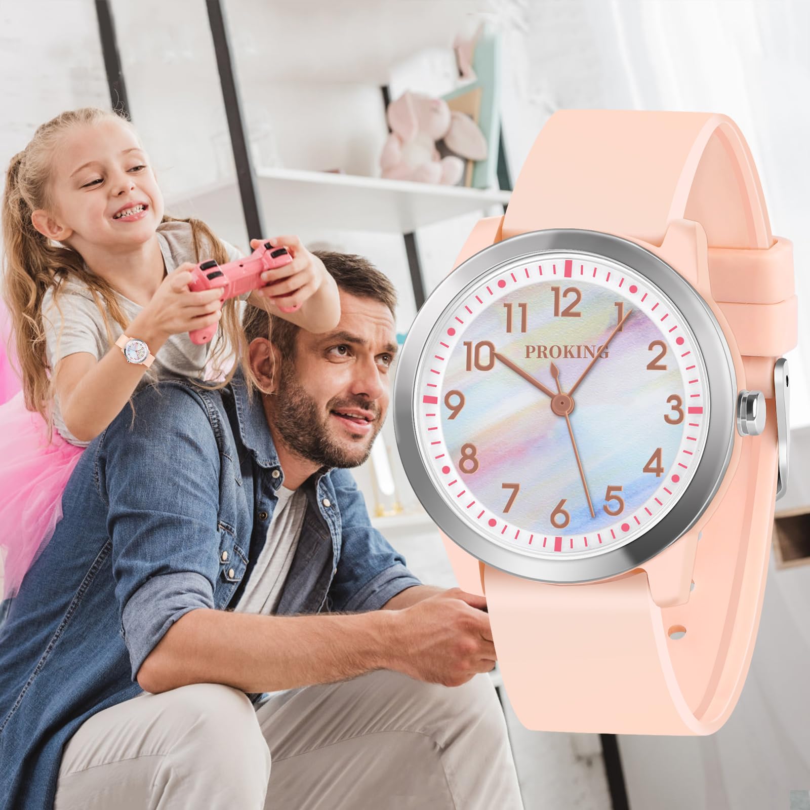 Snapklik.com : PROKING Kids Watch For Girls Boys Children Teens Analog ...