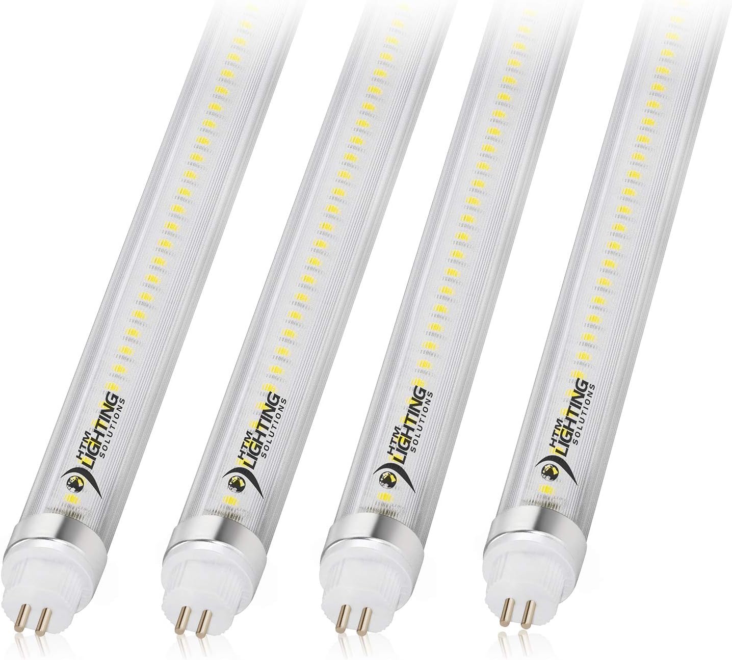 4ft 24W T5 High Output LED Tube Light, 45.75", F54T5 Equal, 5000K (Cool ...