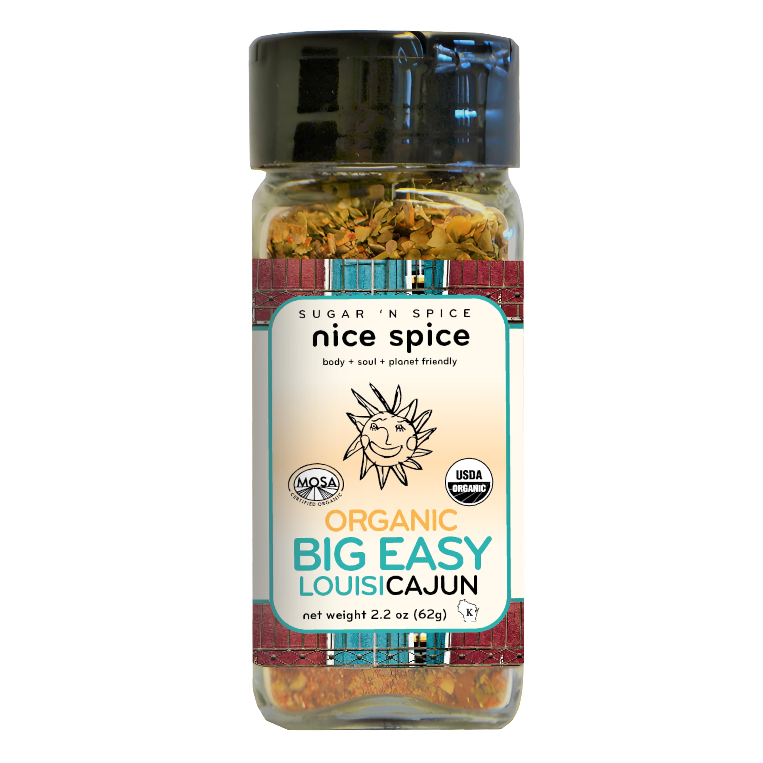 Amazon.com : Sugar 'N Spice Organic Nice Spice, Big Easy Louisiana ...
