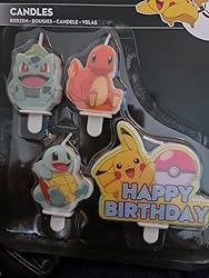 (PKT) Child Pokemon Candles : Amazon.co.uk: Toys & Games