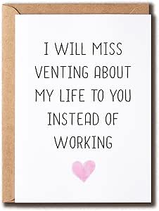Amazon.com : BNJDesigns I will miss venting about my life to you ...