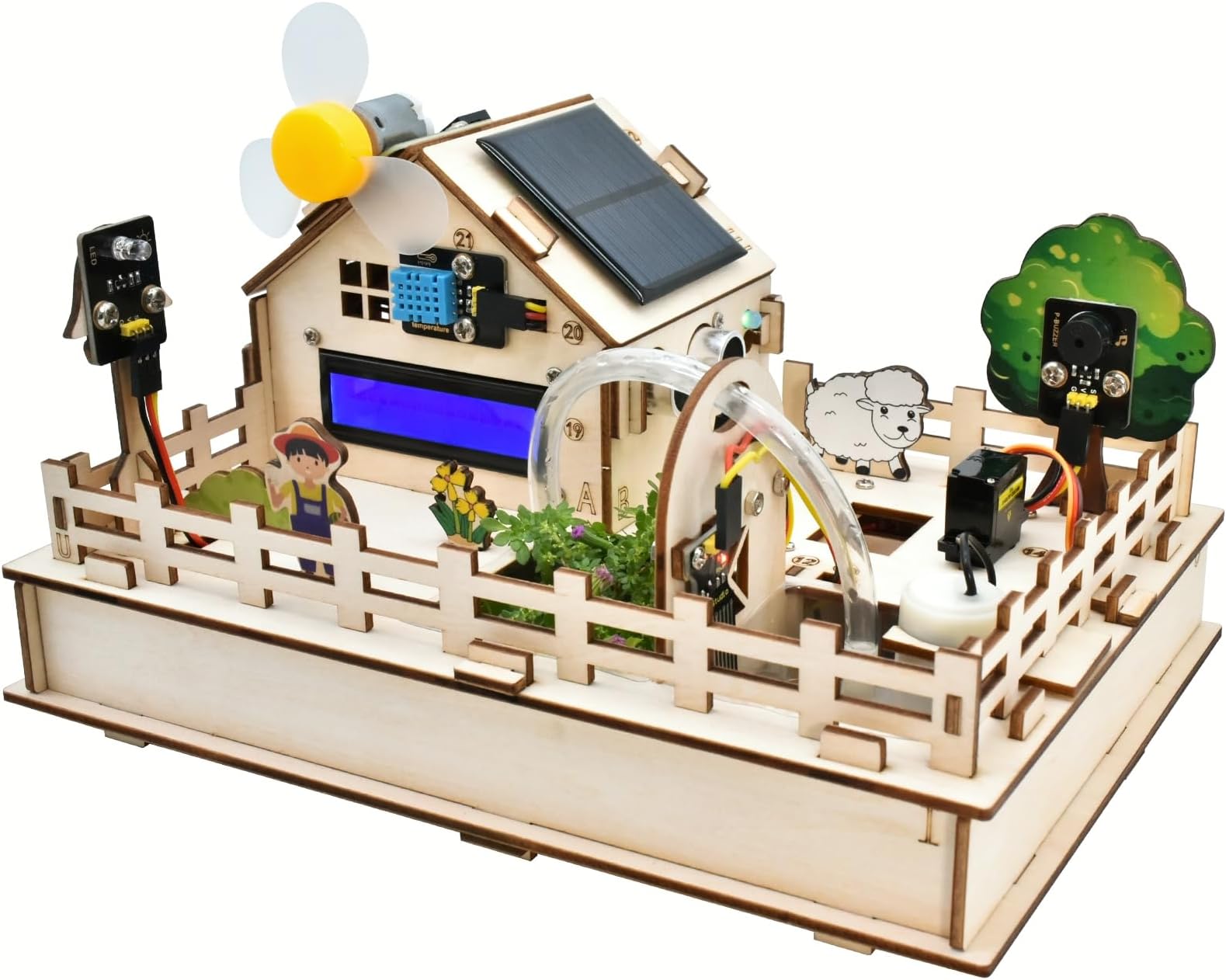 KEYESTUDIO Kit per SBC IoT Smart Farm per Arduino e Scratch, con ...