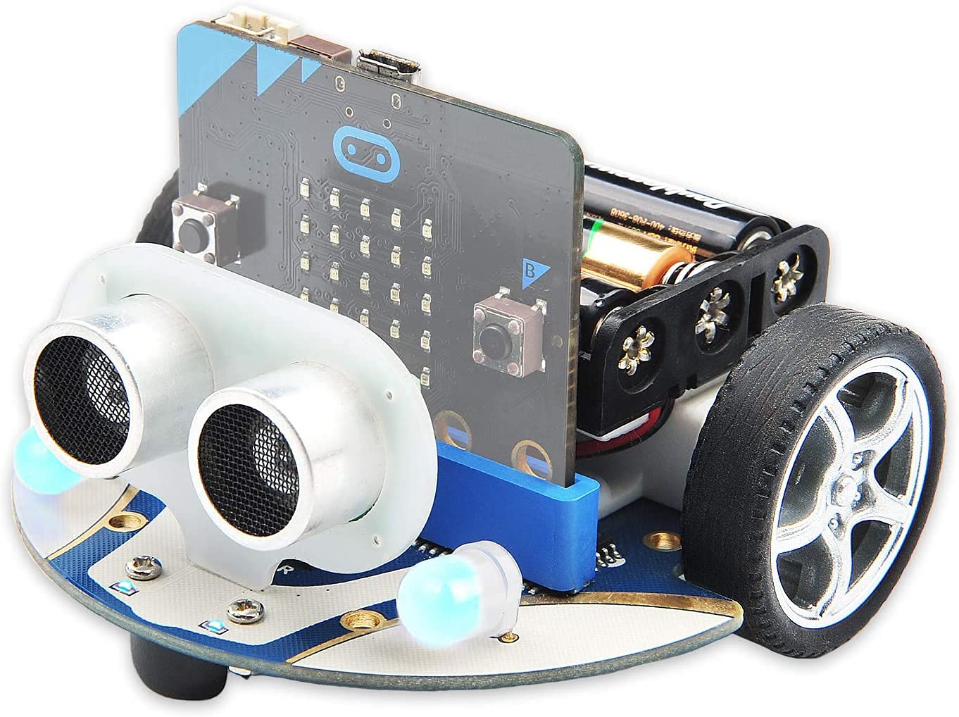 Buy sb components Smart Cutebot Kit : Smart Car Robot Kit for micro:bit DIY BBC Microbit Buggy ...