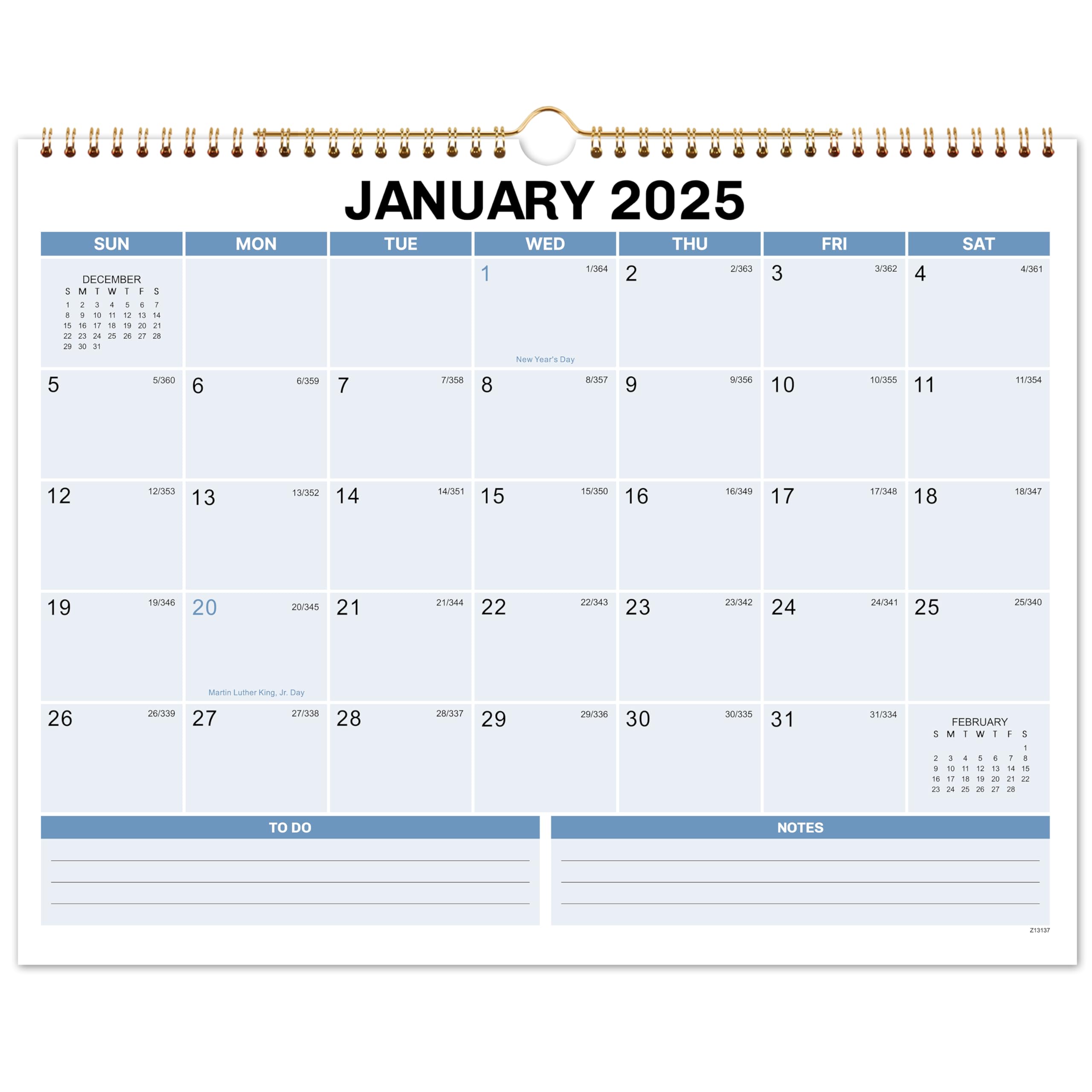 Amazon.com: 2025 Wall Calendar - 2025 Calendar for Wall, 14.6" x 11.5 ...