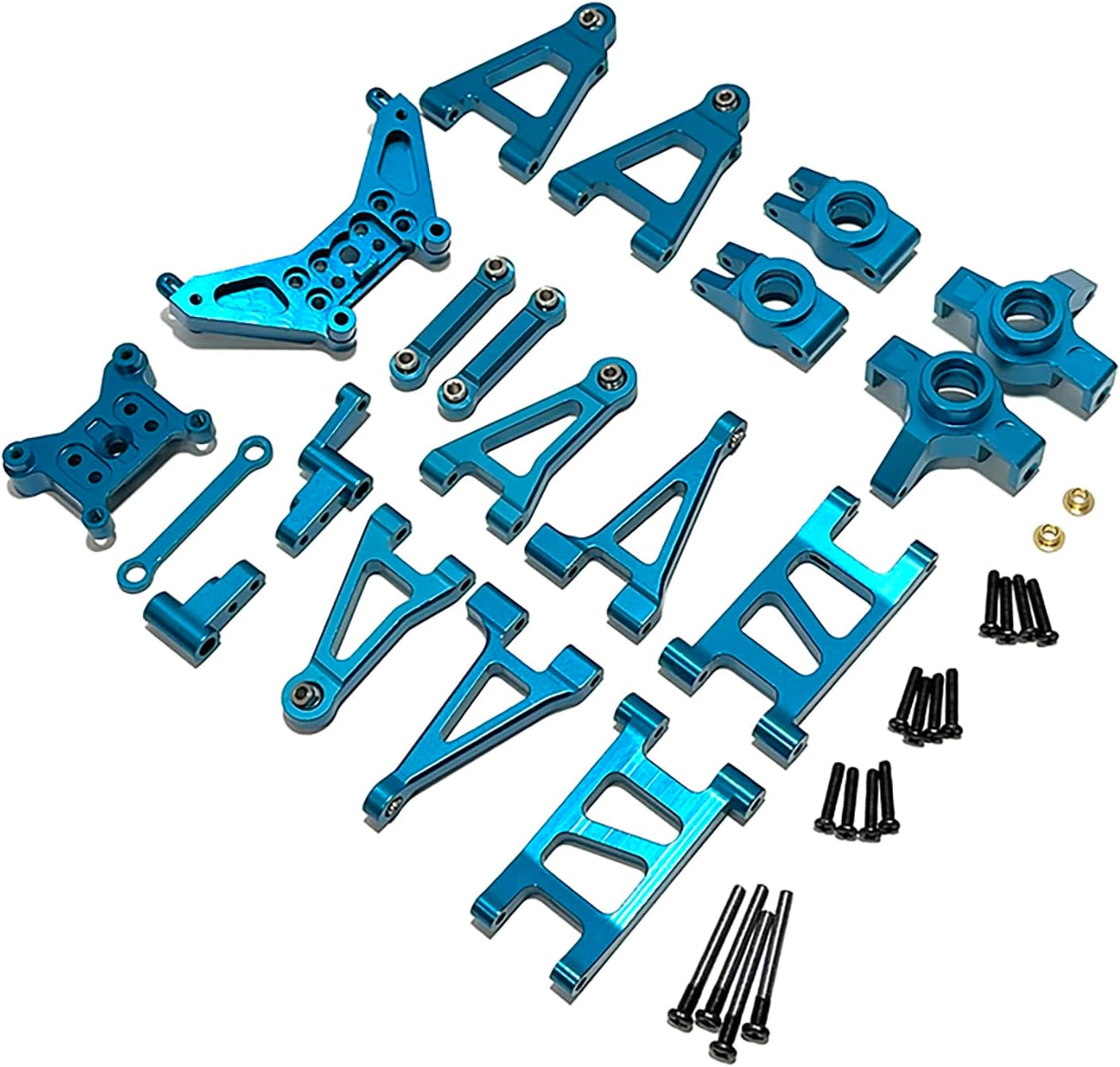 Amazon.com: RWLZLB Compatible with Hyper Go RC Car Parts Kit, Metal ...