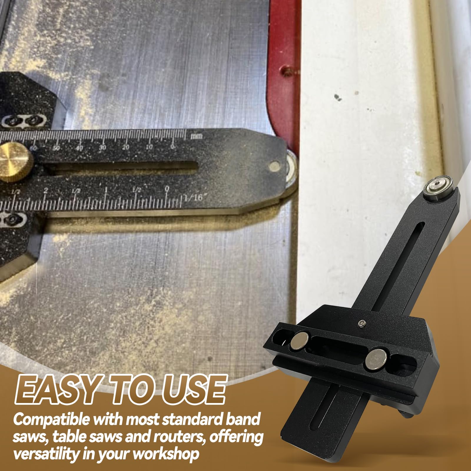 Snapklik.com : Table Saw Jig Thin Rip Jig Guide For Repeat Narrow Strip ...