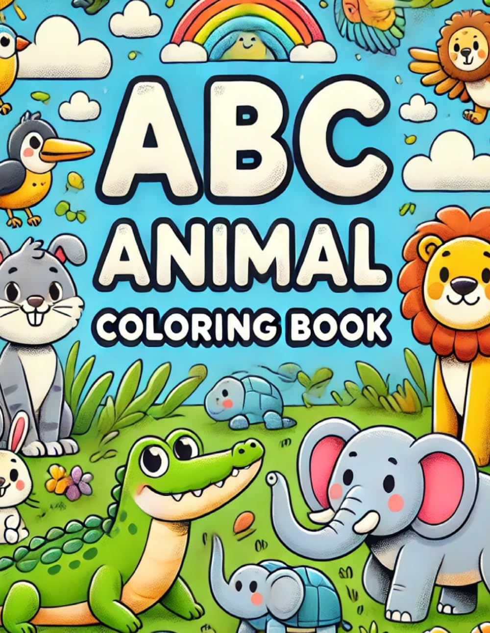 ABC Animals Coloring Tracing Activity Book for Kids Ages 3-5: Fazal, Mr ...