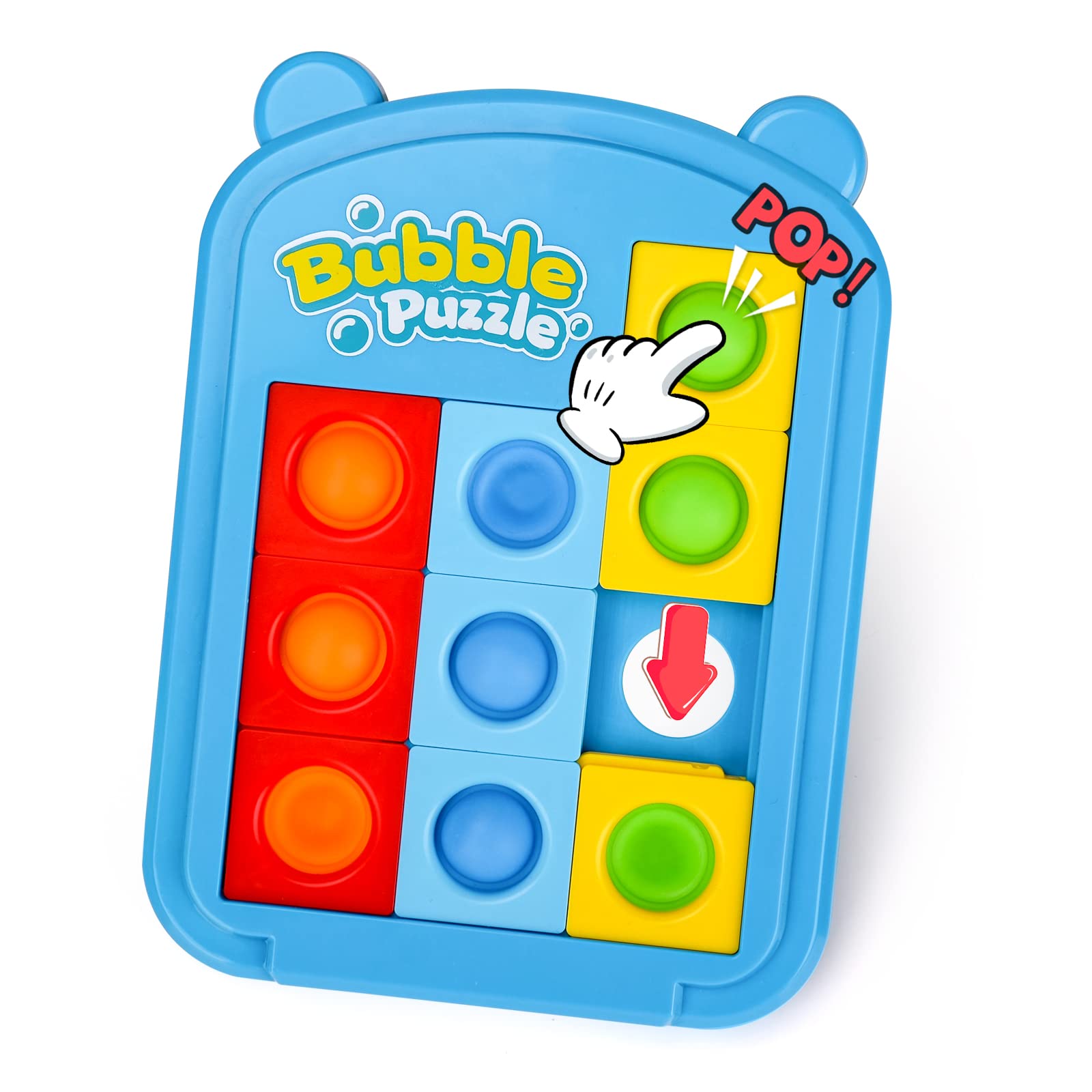 Buy Appoft Sensory Toys Bubble Puzzle Pop it Poppet Fidget Toy Puzzle ...
