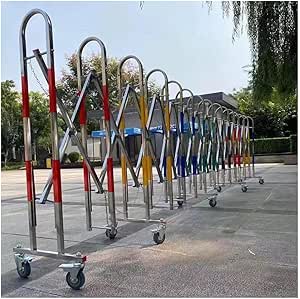Amazon.com: WHDEBPRD Expandable Mobile Barricade - Expanding Safety ...