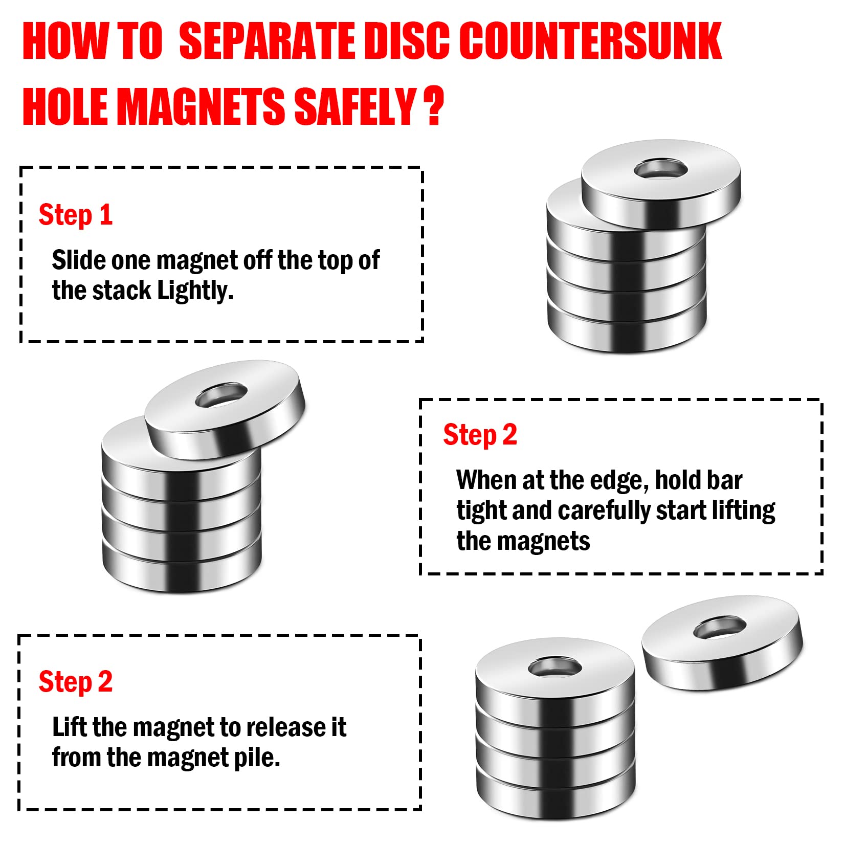 Snapklik.com : 30Pack Small Neodymium Magnets, 0.59(15mm) Industrial ...