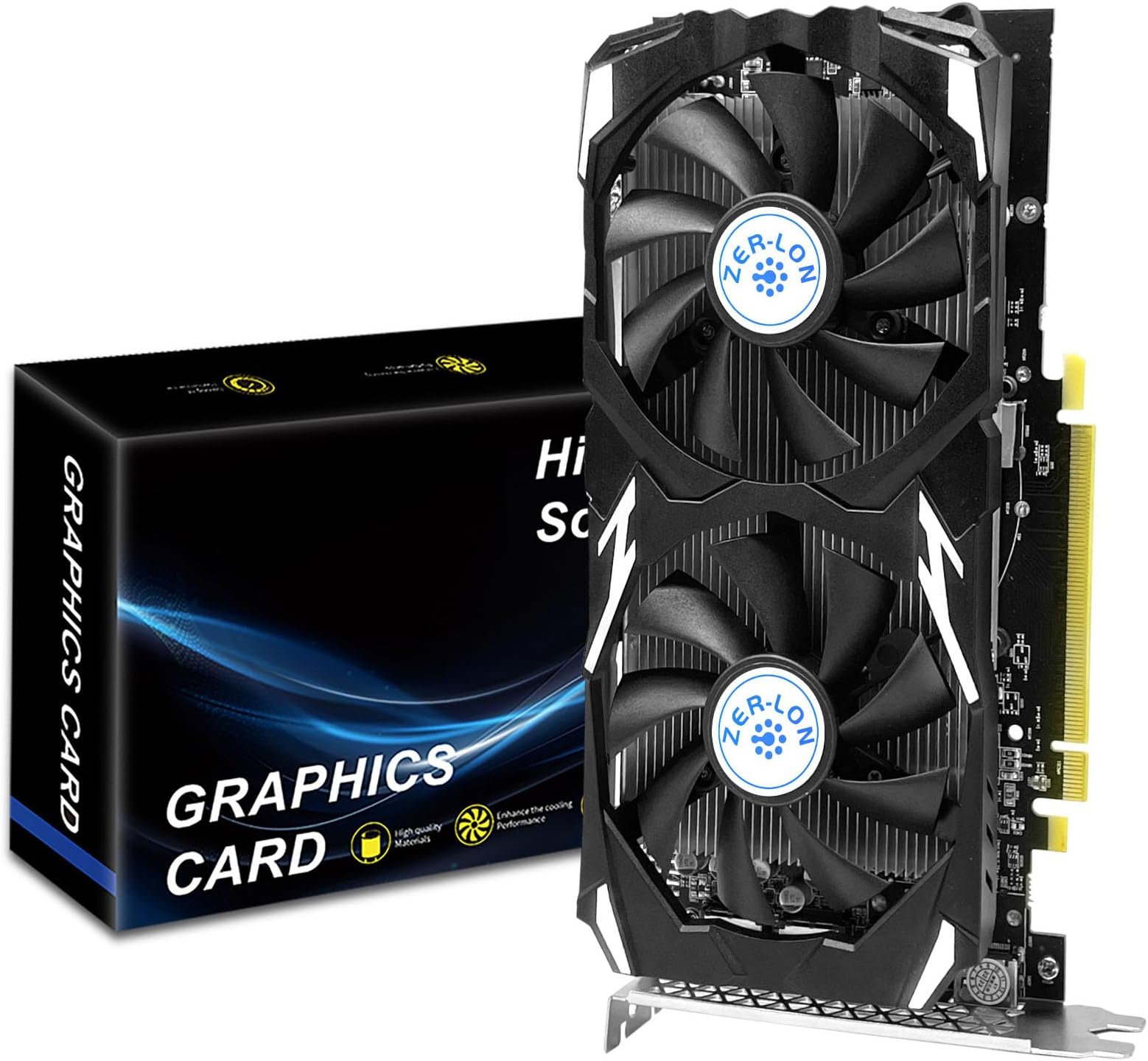 Amazon.com: ZER-LON RX 580 8GB Graphics Card, 2048SP GDDR5 256 Bit Pc ...