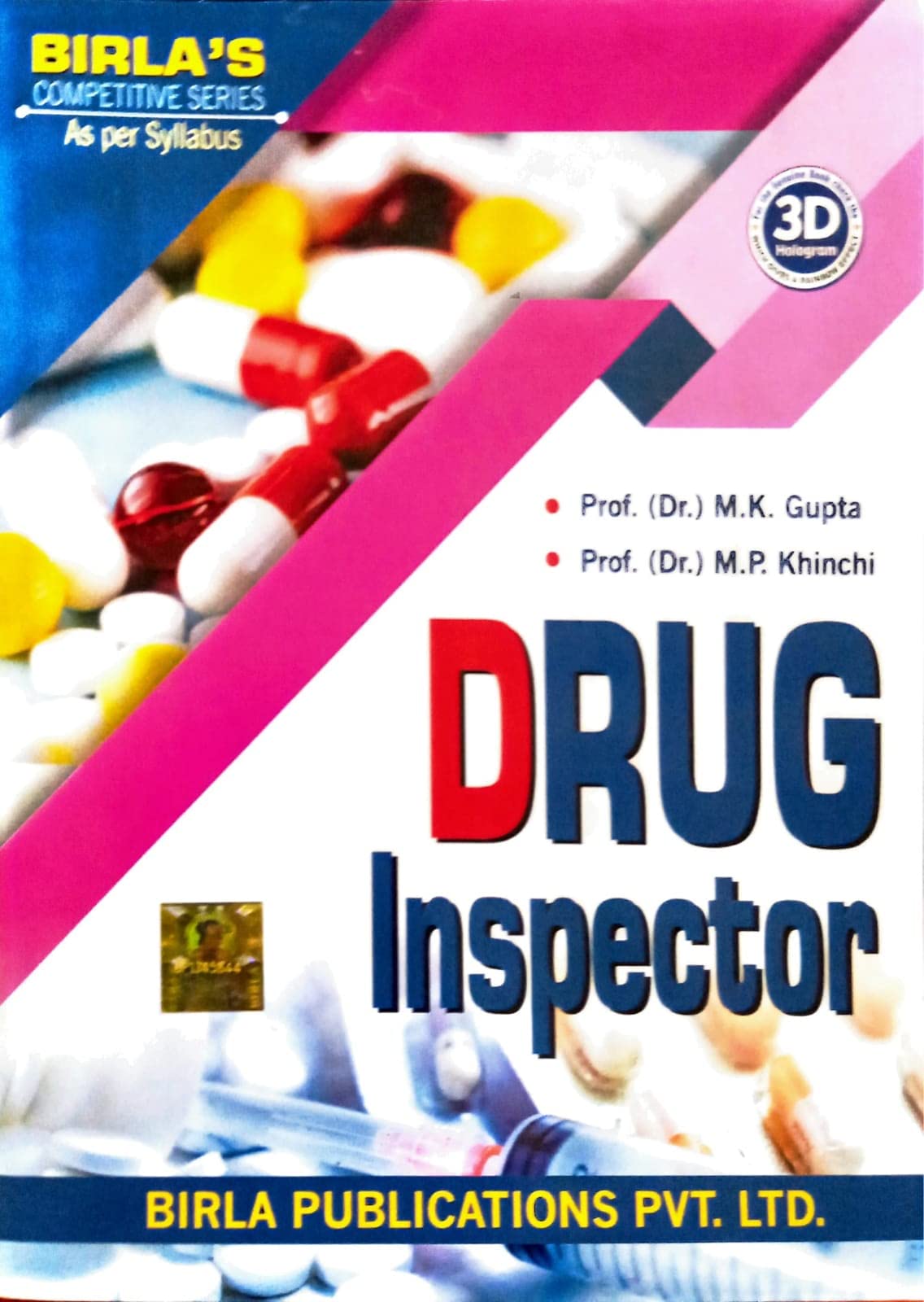Buy Birla Drug Inspector Exam Guide Book Online at Low Prices in India ...
