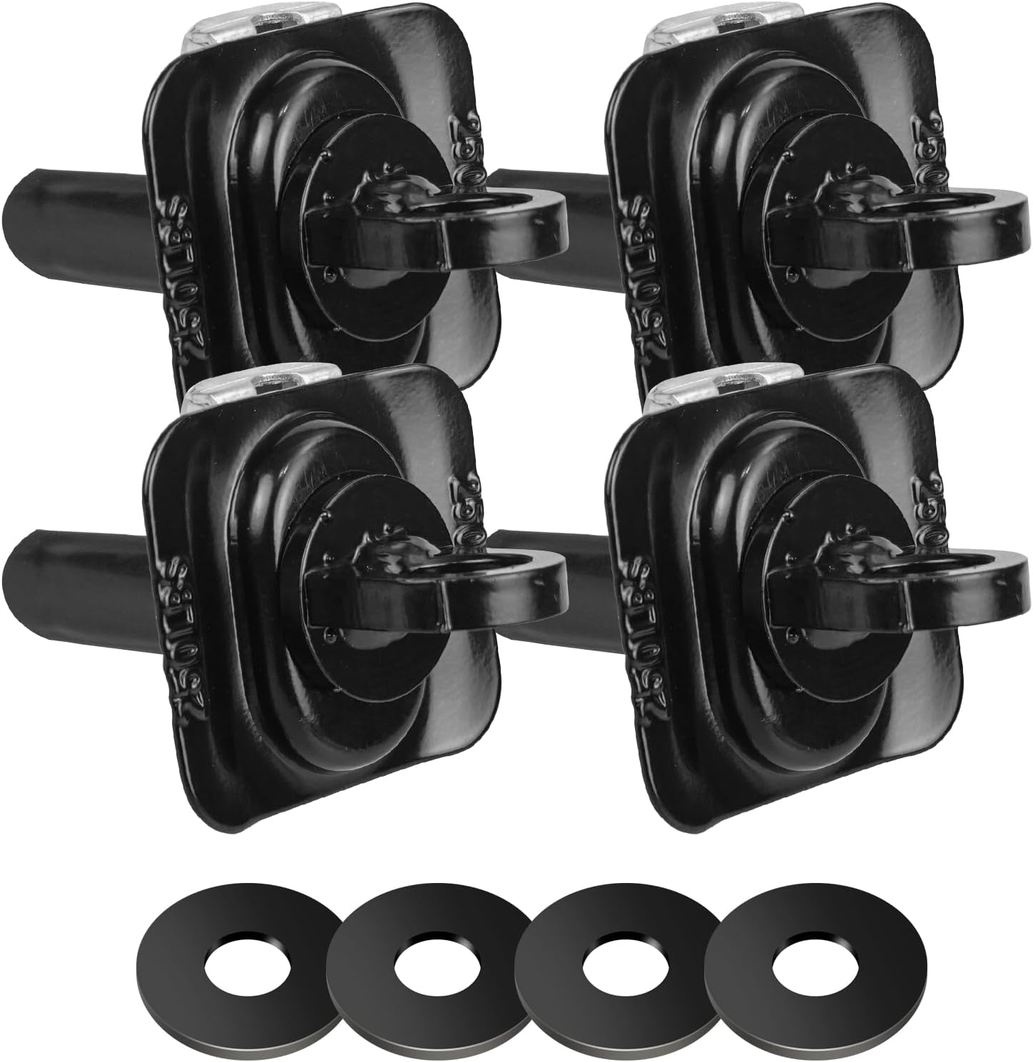 Amazon.com: ZIBOPAR 4PCS Truck Bed Tie Down Anchors Compatible with ...