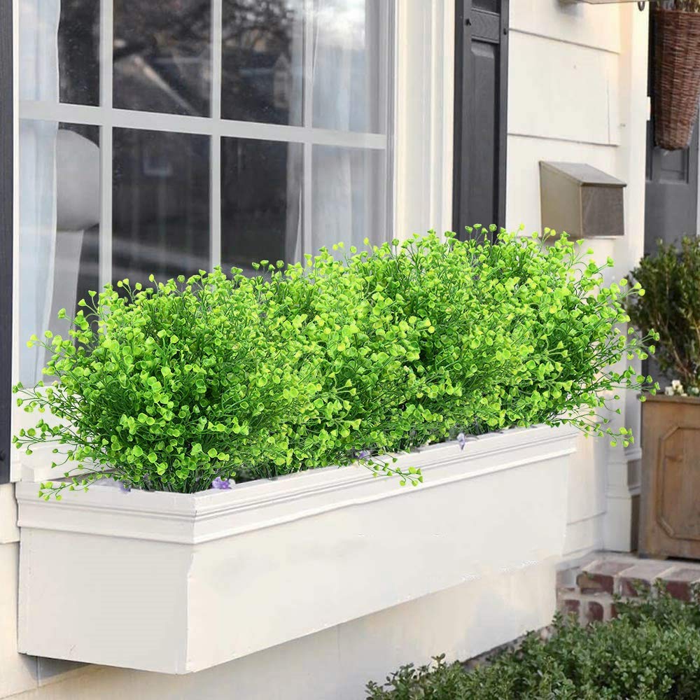 Snapklik.com : Artificial Plants, Fake Bell Grass Flowers Plastic ...