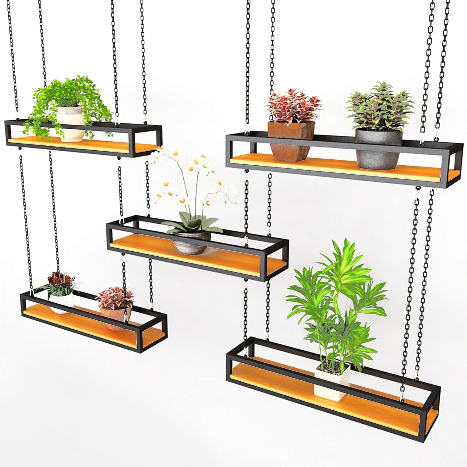 Amazon.com: Retro Ceiling Flower Shelf/Plant Stand, with Chain Article ...