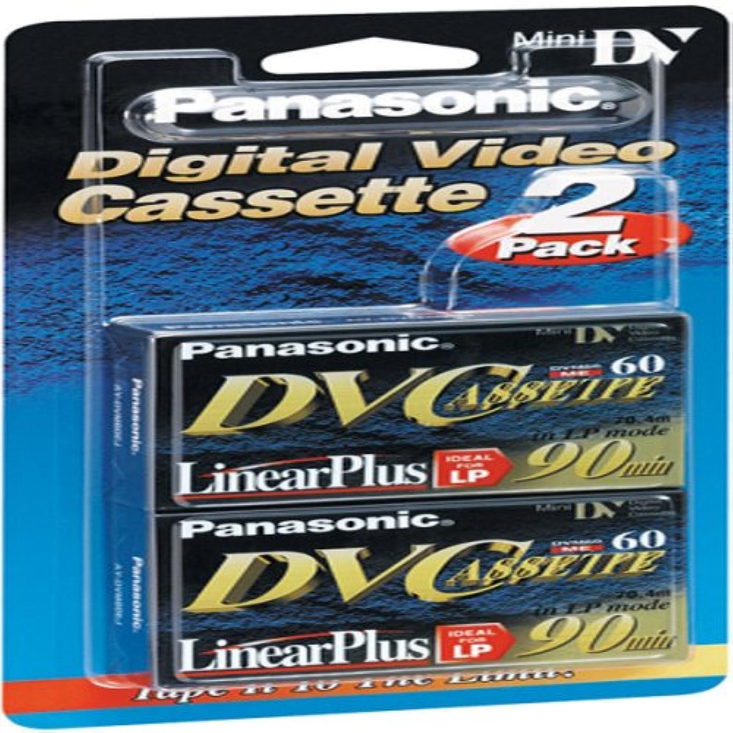 Amazon.com : Panasonic AYDVM60EJ2 Mini Digital Video Cassette (60 min ...