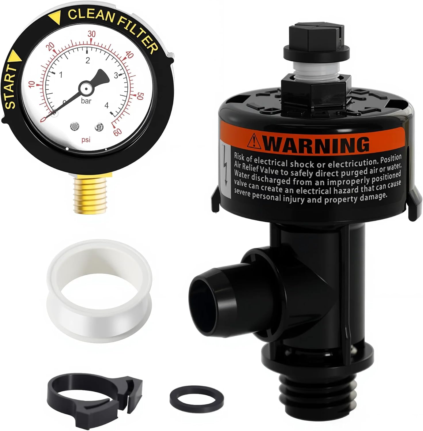 Amazon.com: Air Relief Valve 98209800 Replacement For Pentair 98209800 ...