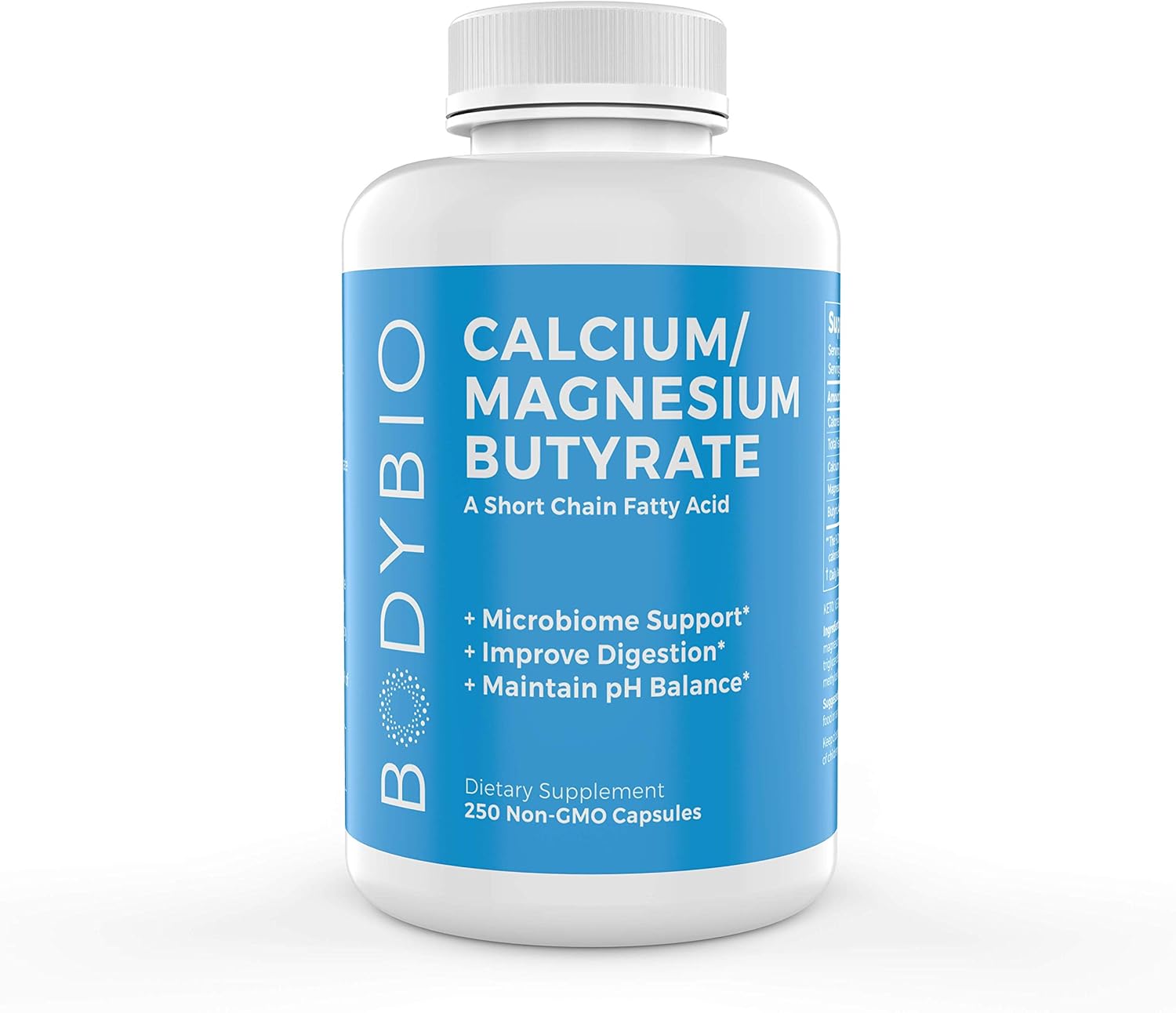 Amazon.com: BodyBio Butyrate with Calcium & Magnesium - Supports ...