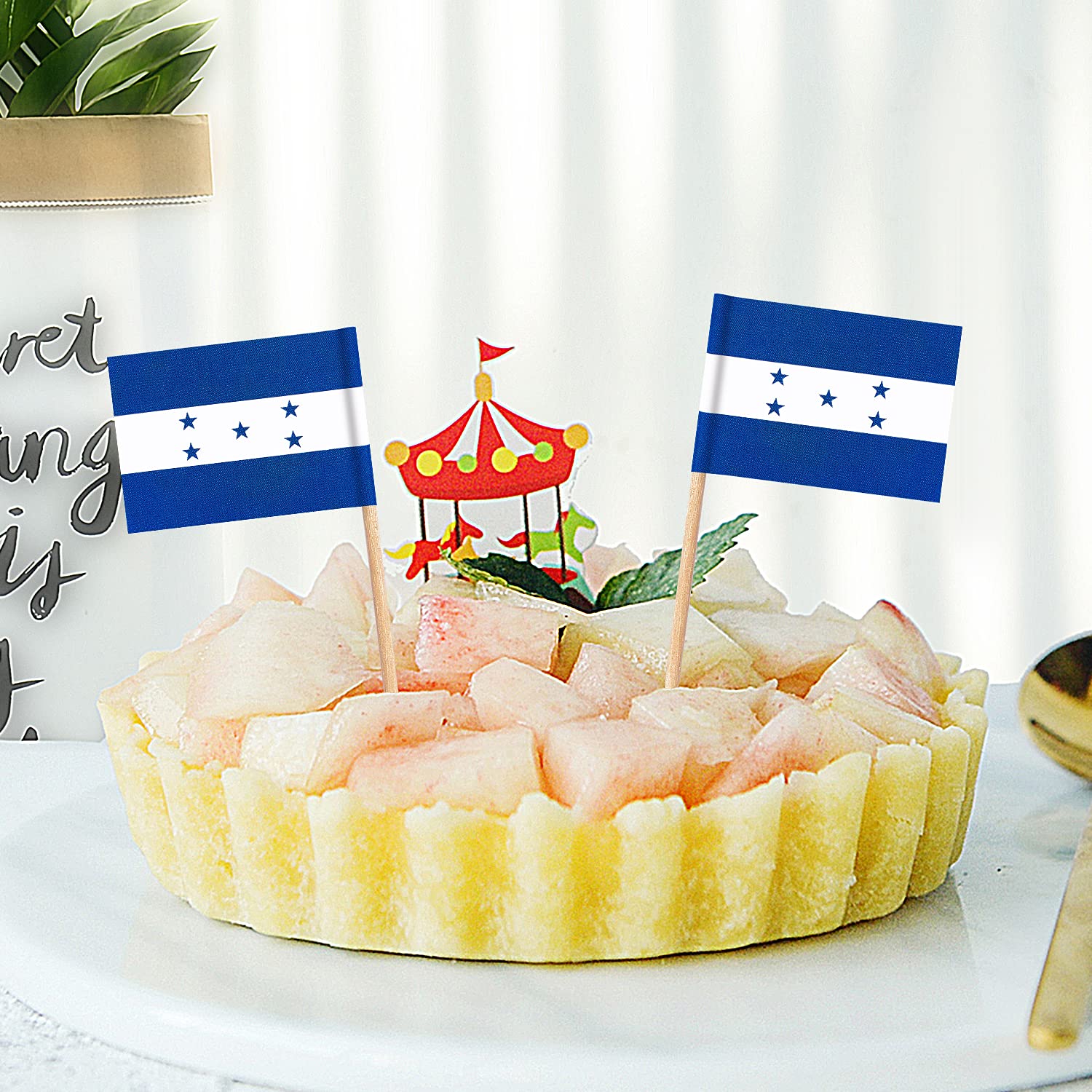 Snapklik.com : ZXvZYT Honduras Flag Honduran Toothpick Flags,Small Mini ...
