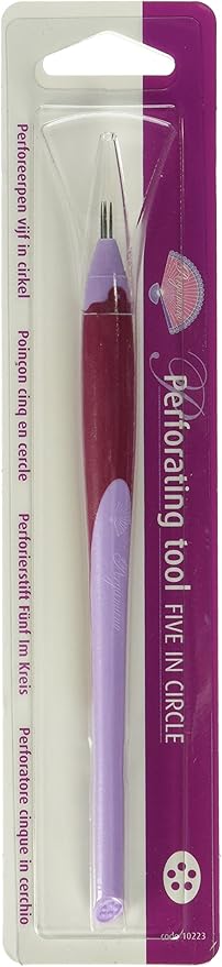 Amazon.com: Pergamano 132446 Perforating Tool, Five in a Circle