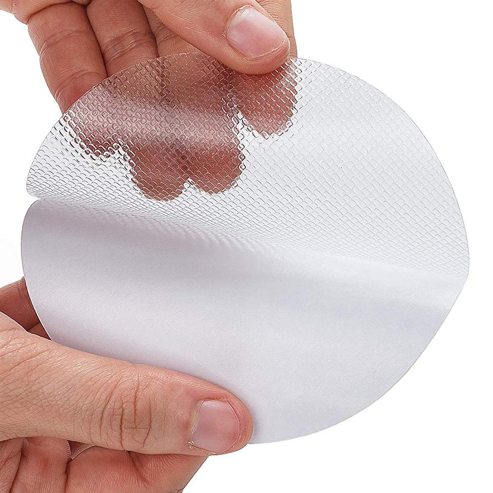 SENSOUSONG Non Slip Bath Mat Shower Stickers Clear & Non-Abrasive ...