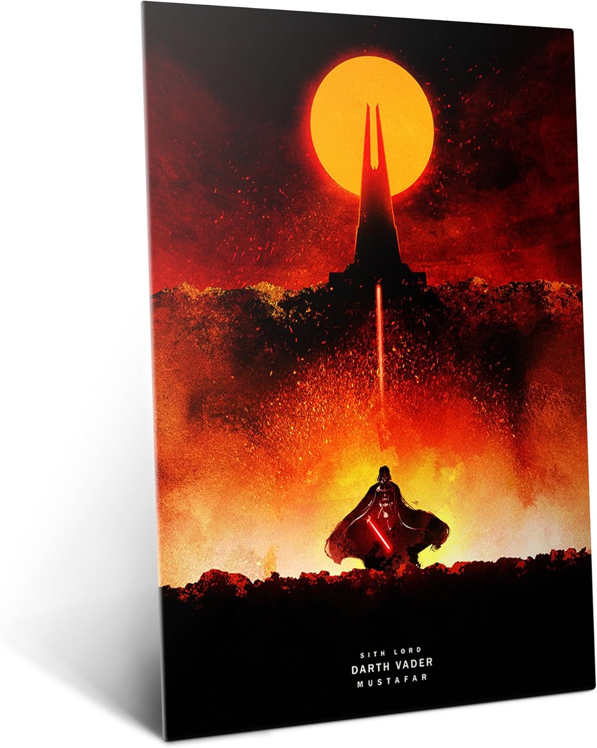 Amazon.com: Displate Metal Poster Star Wars - Sith Lords - Darth Vader ...
