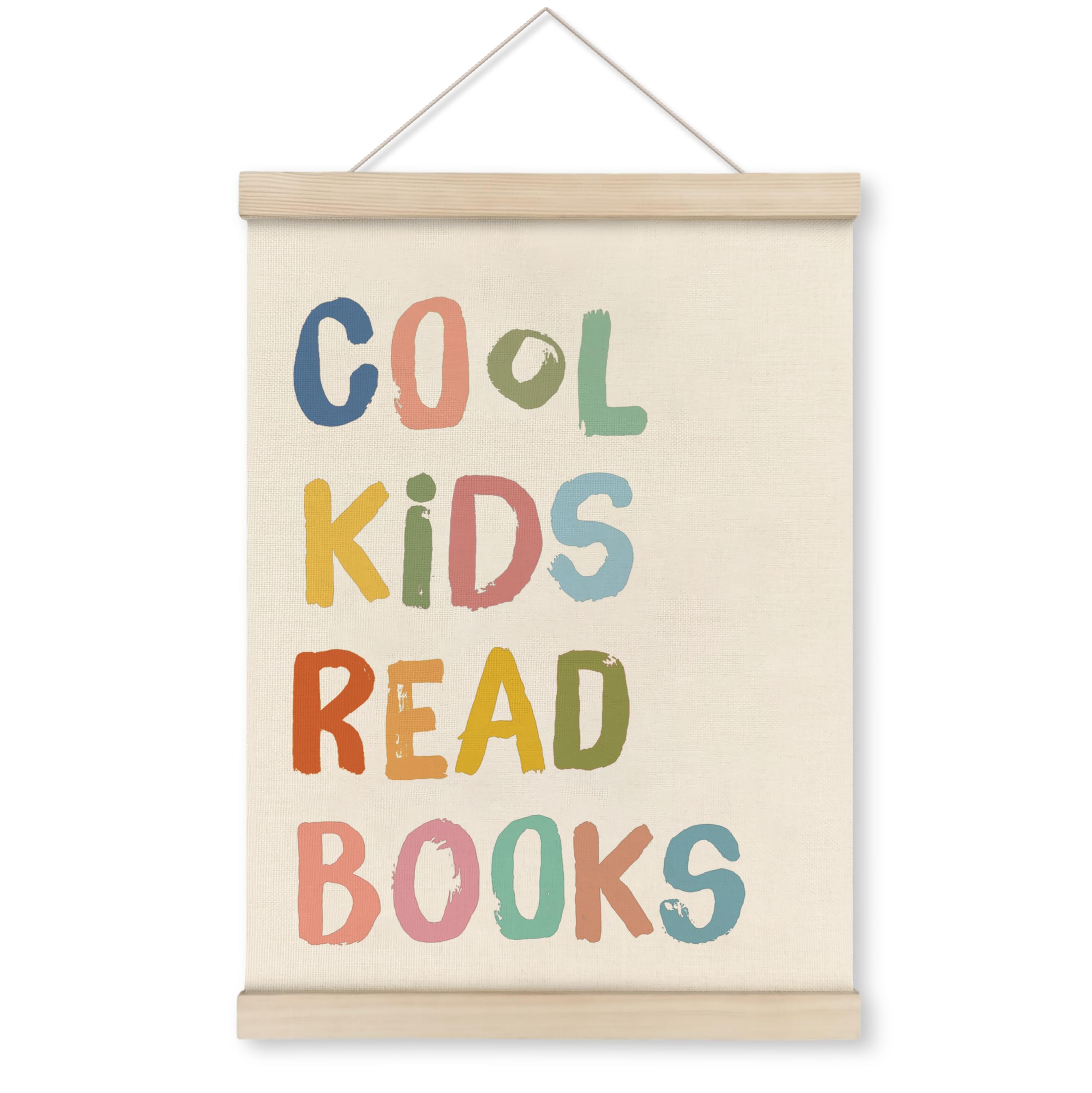 Amazon.com: HRQKO Cool Kids Reading Poster Hanger Frame, Cool Kids Read ...