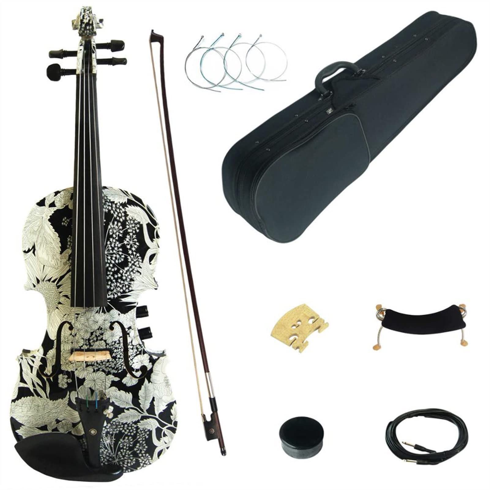 Rainbow Colored Violins