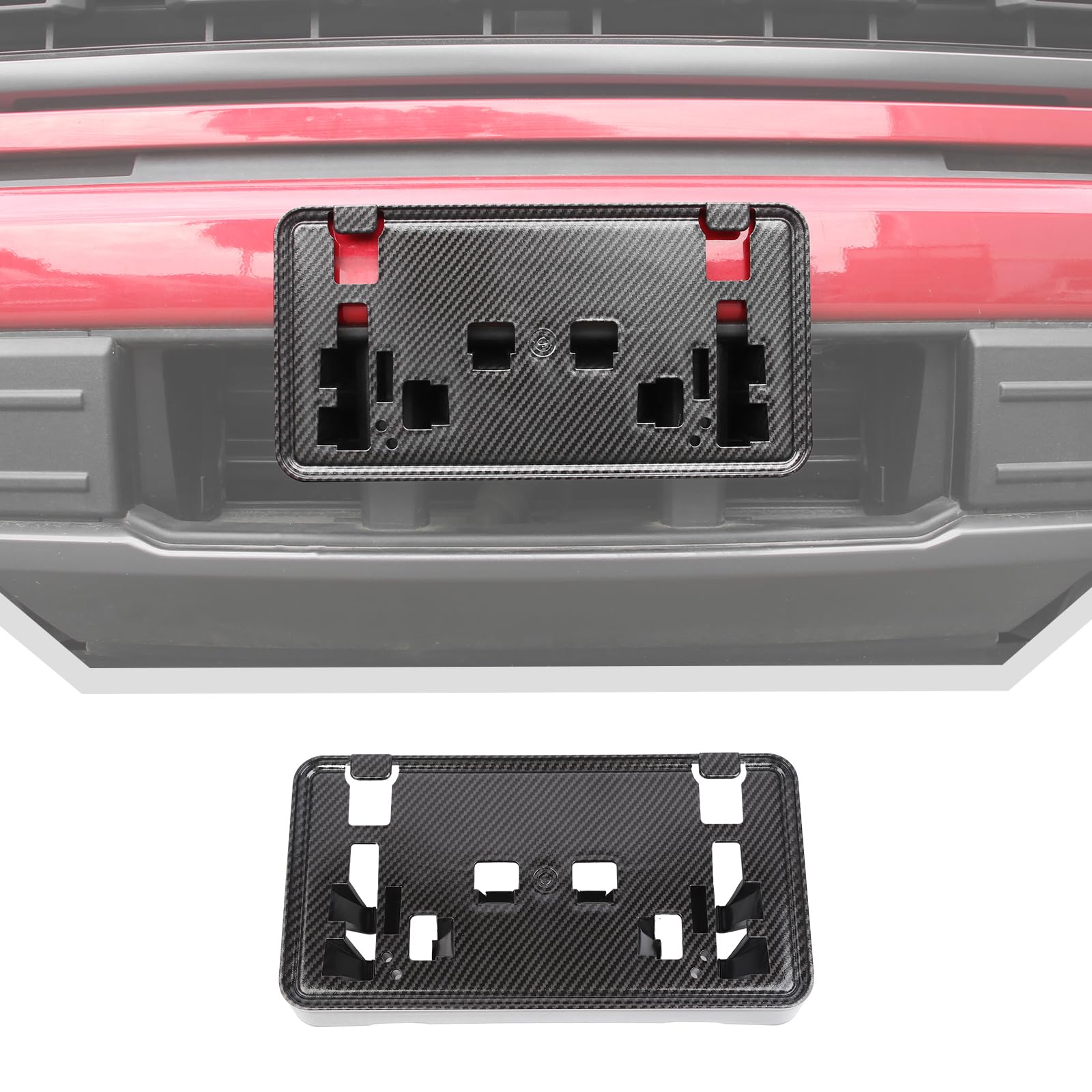 Snapklik.com : JeCar For F150 Front License Plate Bracket Frame Compatible