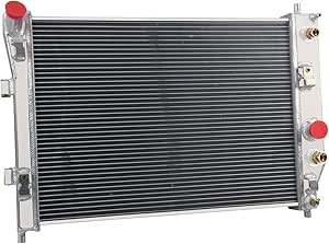 Amazon.com: Rubivel Aluminum 4 Row Radiator Compatible with 2003-2013 ...